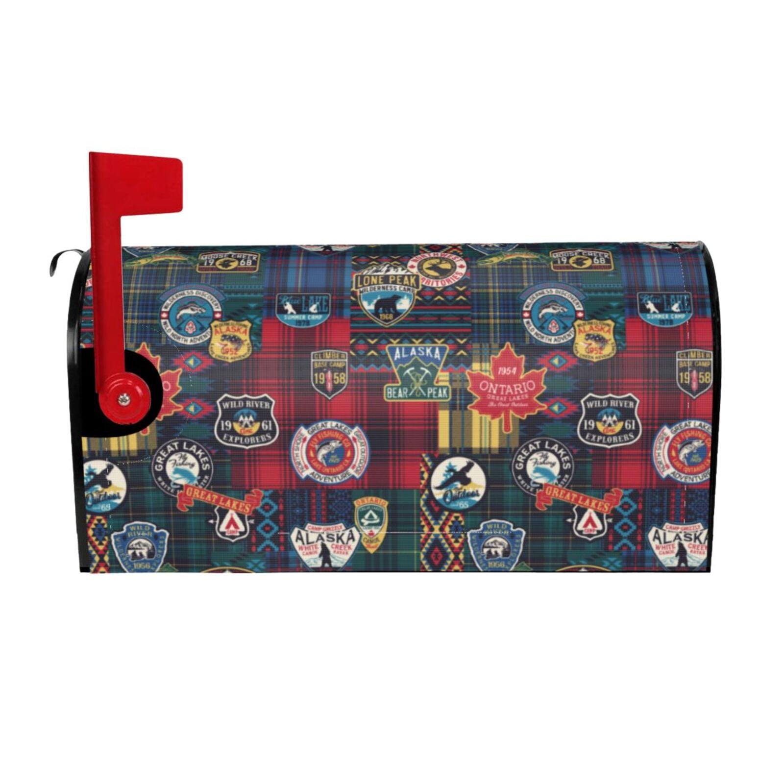 Sigee Adventure Camping Badge for Mailbox Cover Magnetic Waterproof ...