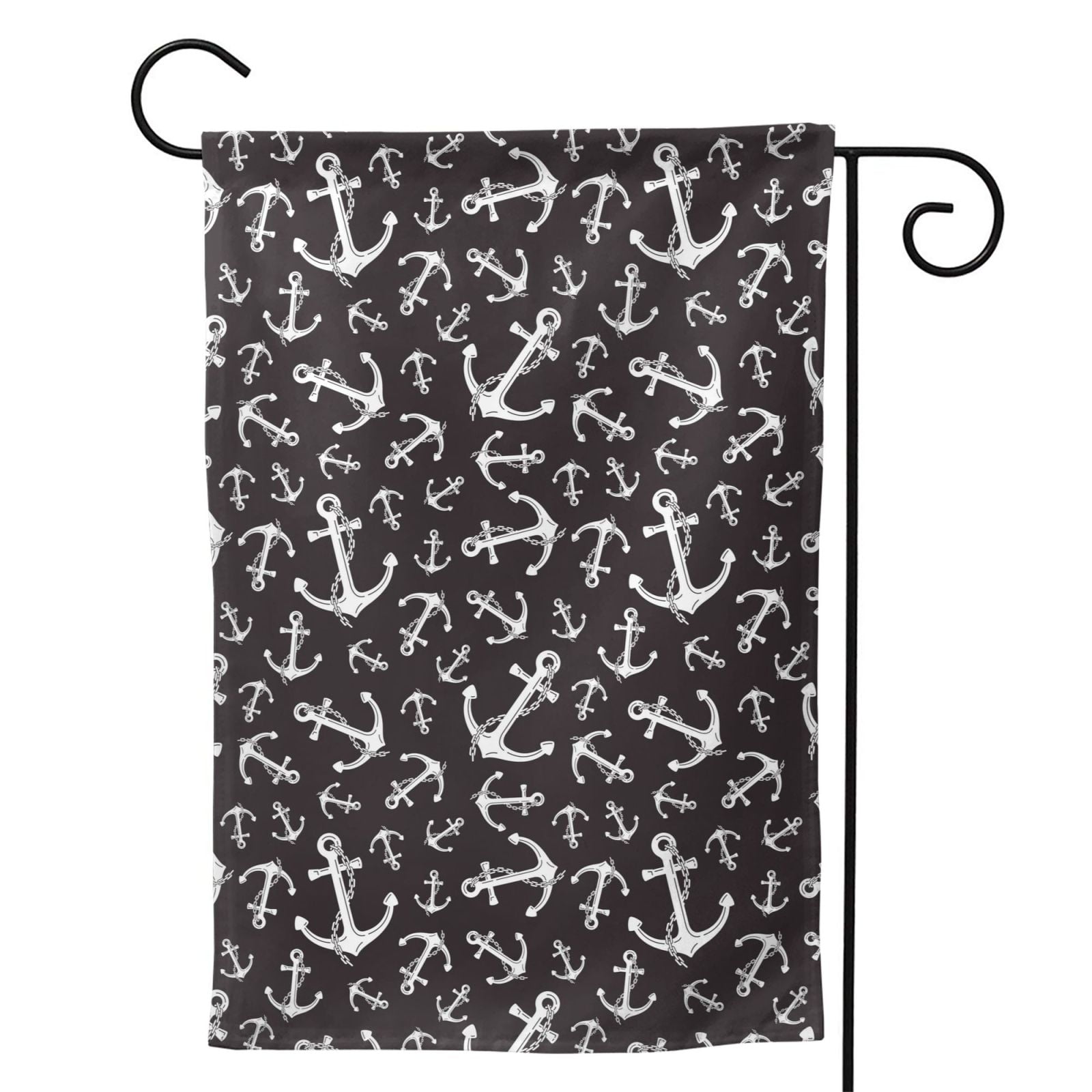 Sigee Anchors for Live Happy Decorative Small Garden Flag,Double Sided ...