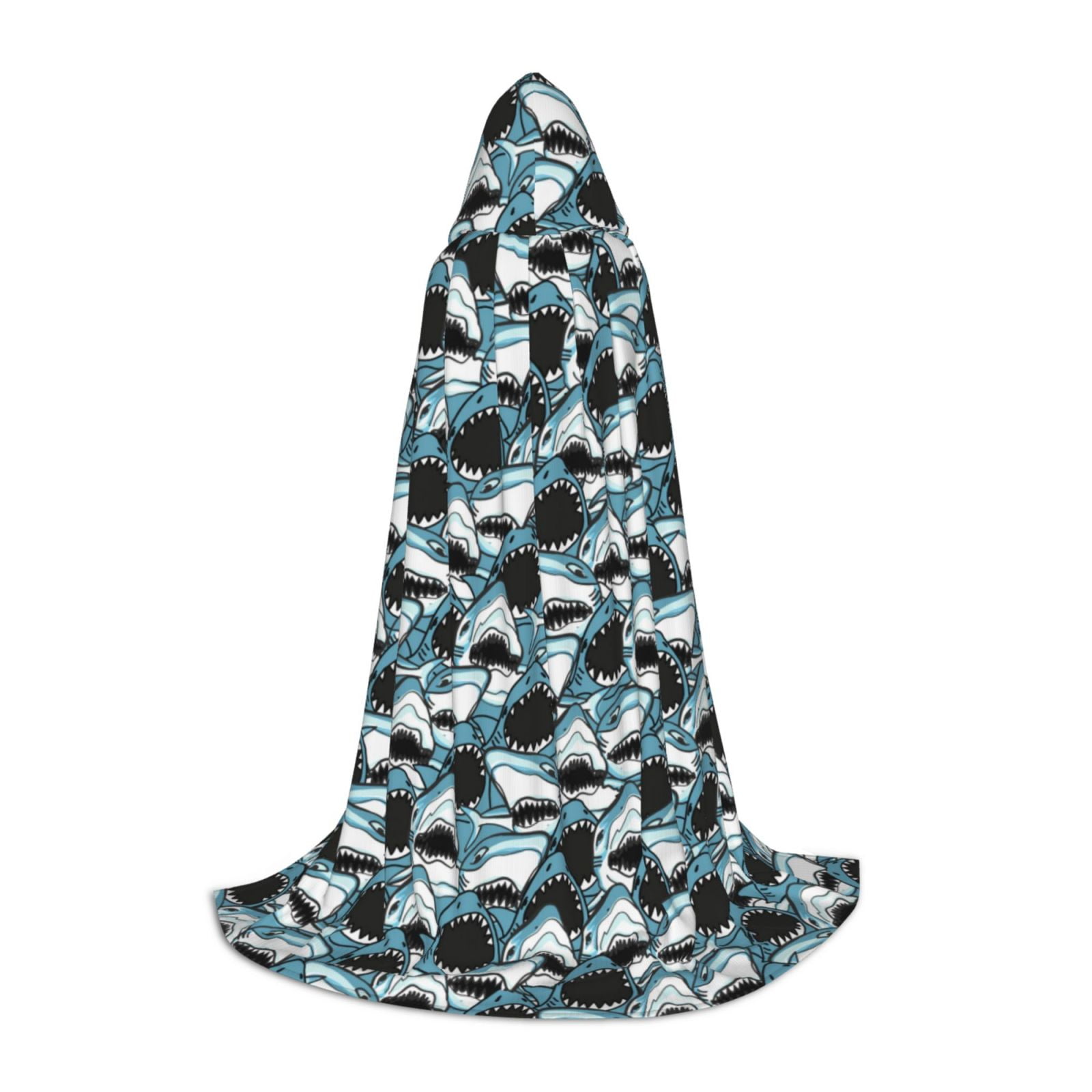 Sigee Angry Shark for Hooded Cape For Teenagers Hood Halloween Cloak ...