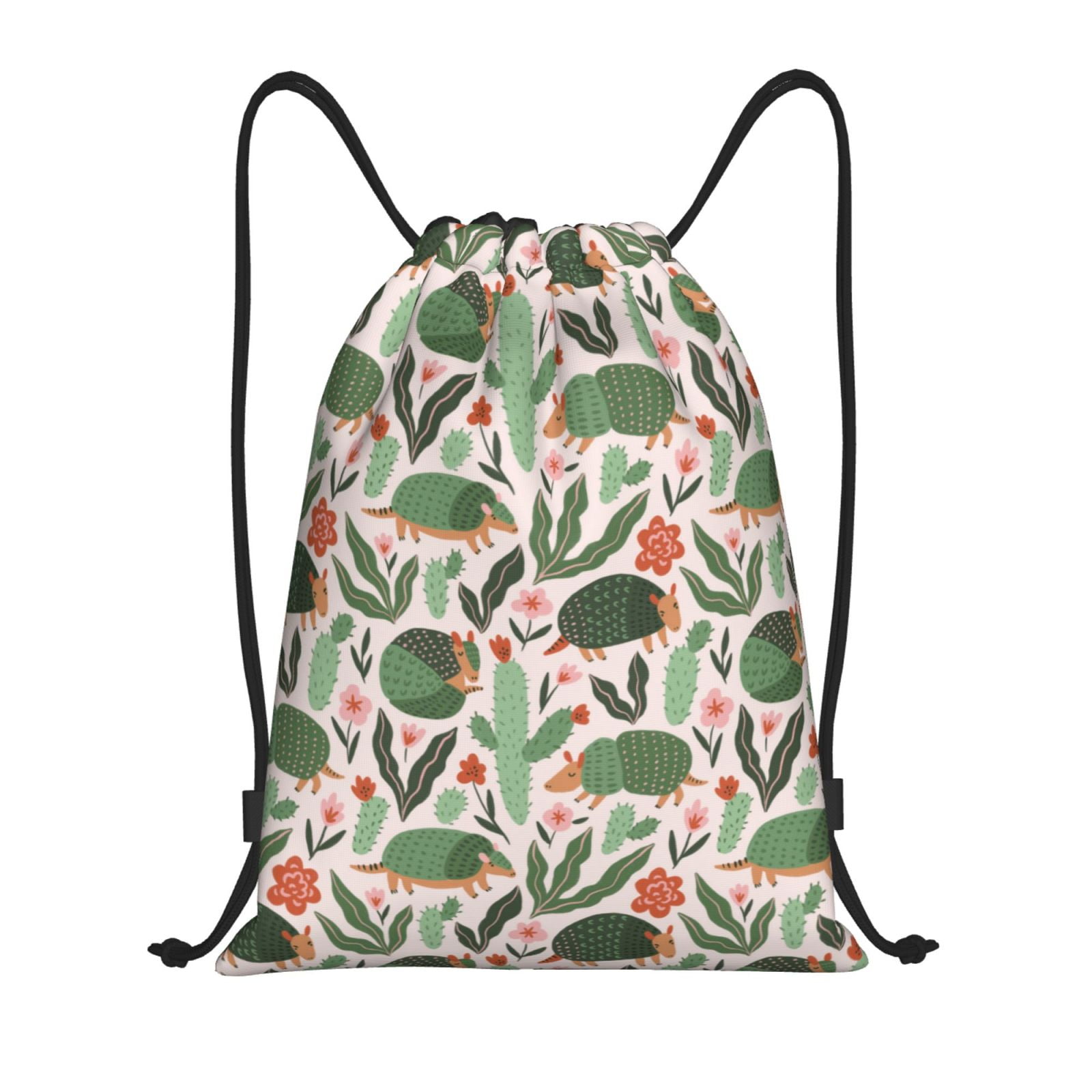 Sigee Armadillo for Drawstring Bag String Backpack for Sports, Gym ...