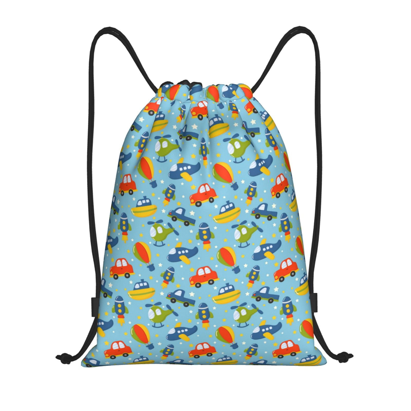 Sigee Artoon Transport for Drawstring Bag String Backpack for Sports ...