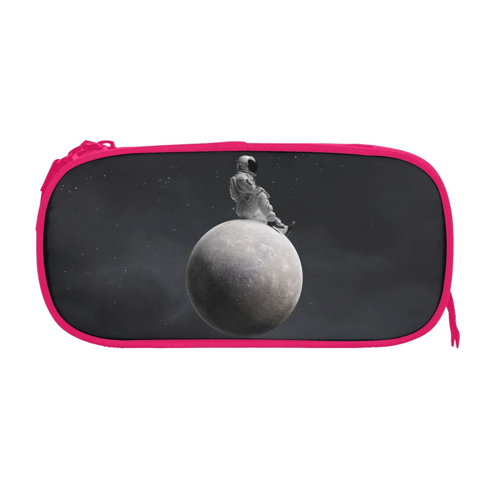 Sigee Astronaut Sitting On Mercury Planet for Portable Pencil Pouch ...