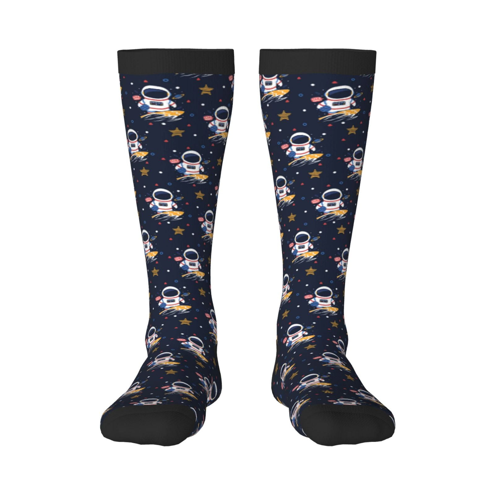 Sigee Astronaut Surfing for Socks for Men Women Socks Stocking ...