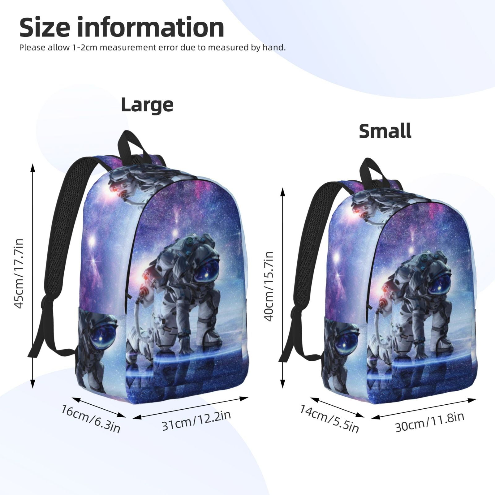 Sigee Astronauts Start Running for Canvas Large Capacity Laptop ...