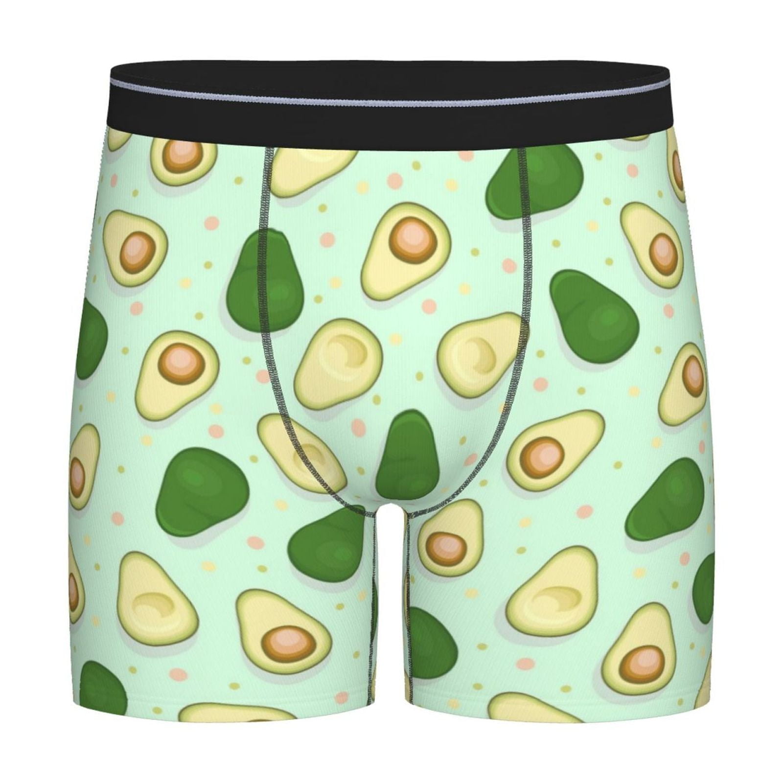 Sigee Avocado for Men's Boxer Briefs,Moisture Wicking and Breathable ...