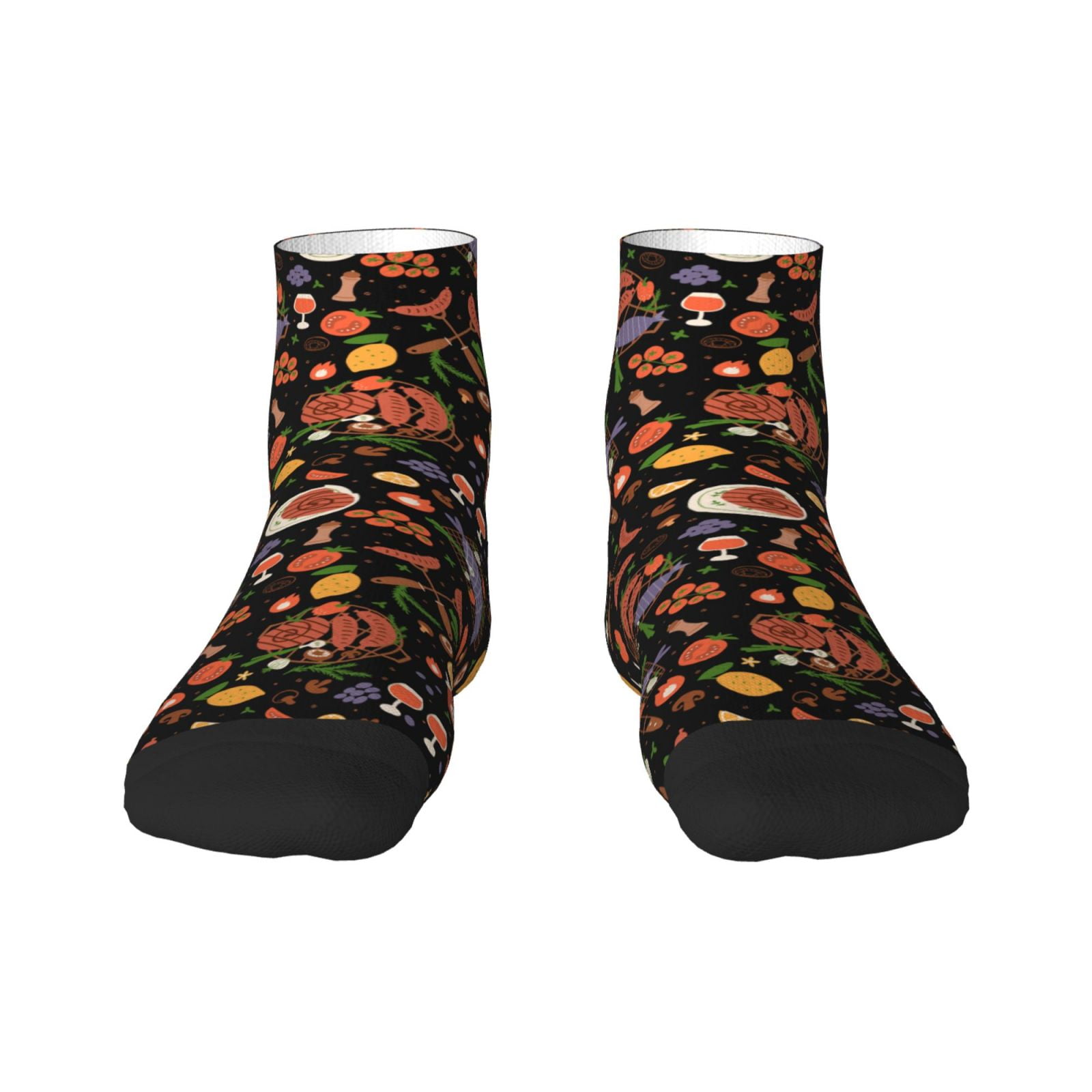 Sigee BBQ Party for Crew Soft Moisture-wicking Socks ,Cushion Moisture ...