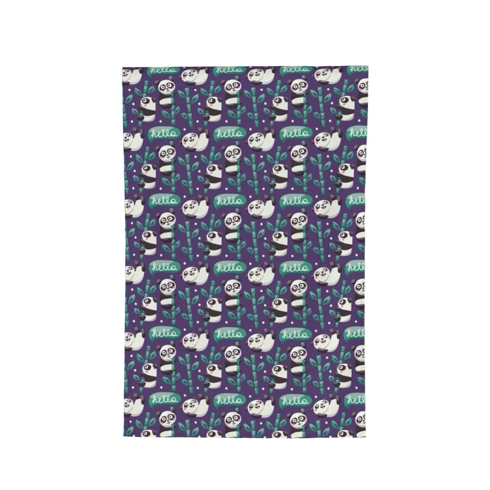 Sigee Bamboo Panda Printed Flag12.5 * 18in Outdoor Yard Flags For ...