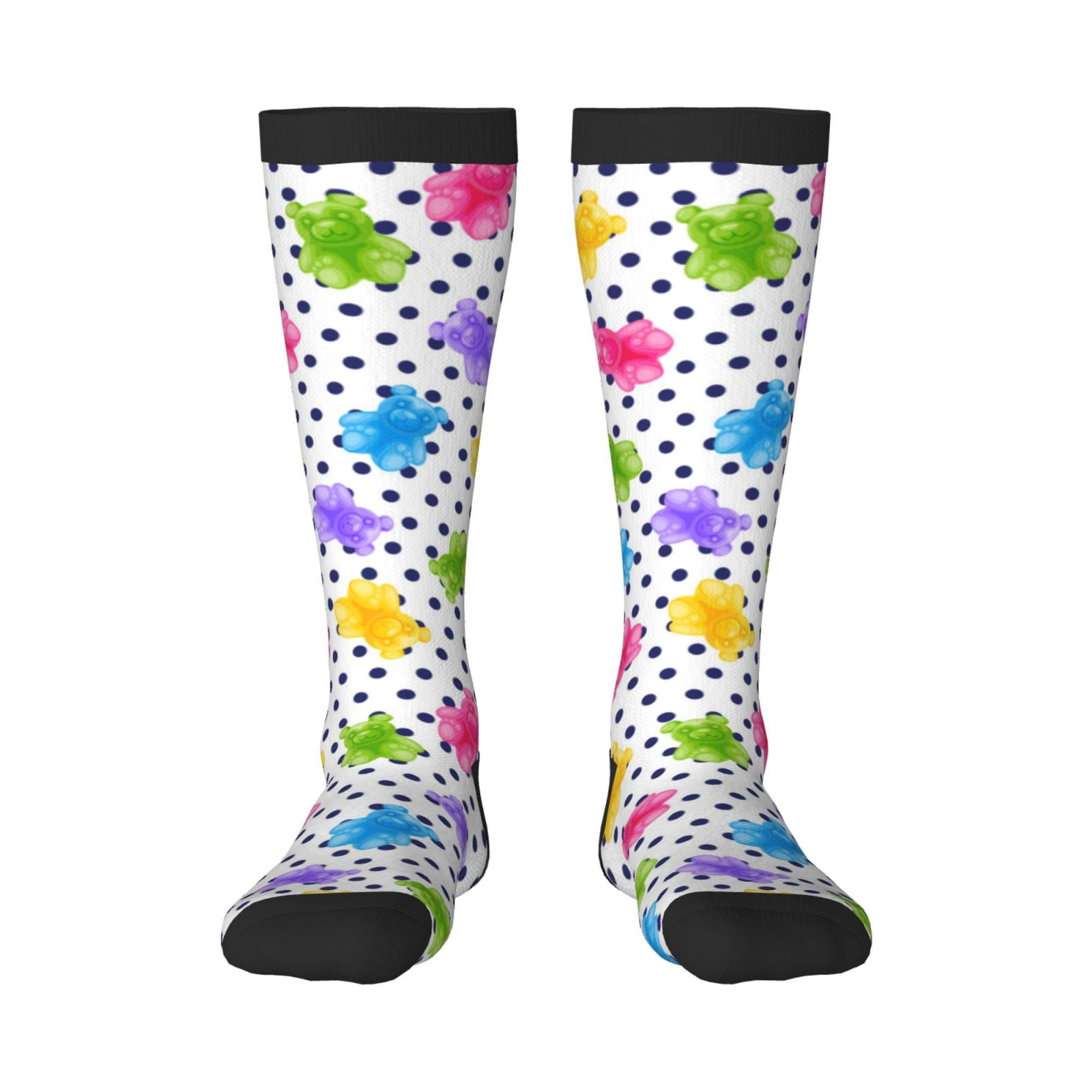 Sigee Bear And Polka Dot for Socks for Men Women Gifts for Him ...