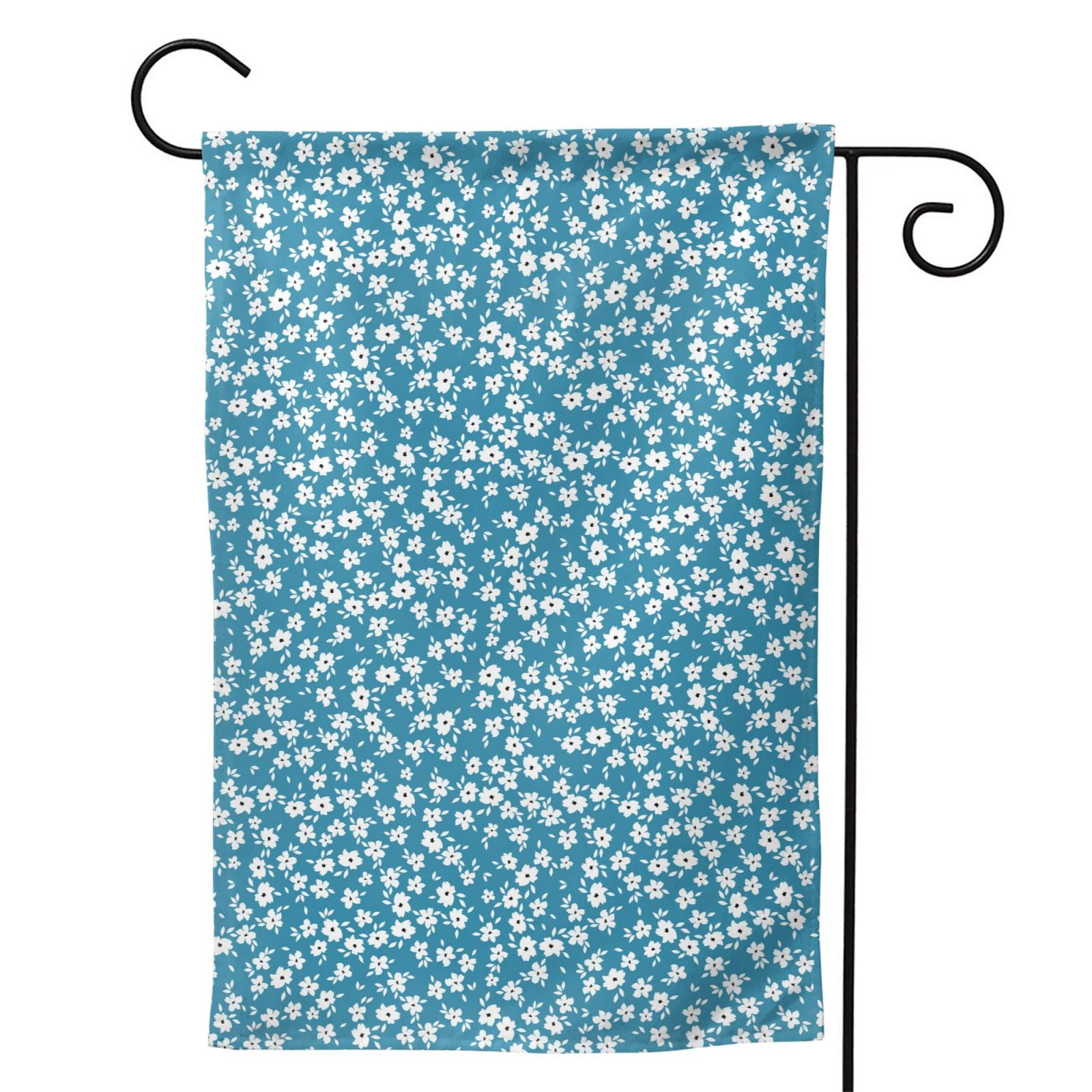 Sigee Beautiful Floral for Live Happy Decorative Small Garden Flag ...