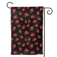 Sigee Beautiful Red Ladybug for Live Happy Decorative Small Garden Flag ...