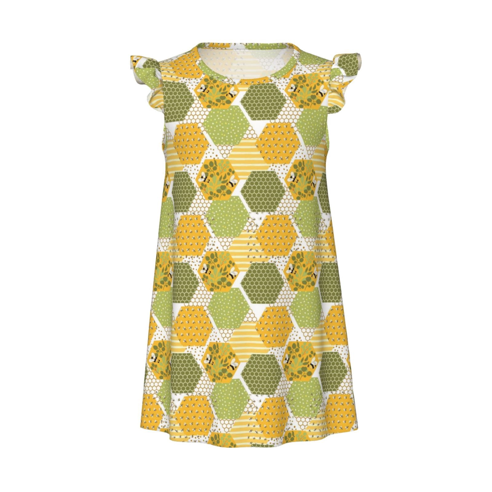 Sigee Bee honey for Girls Sleepwear Nightie,Night Sleep Dress Pajamas ...