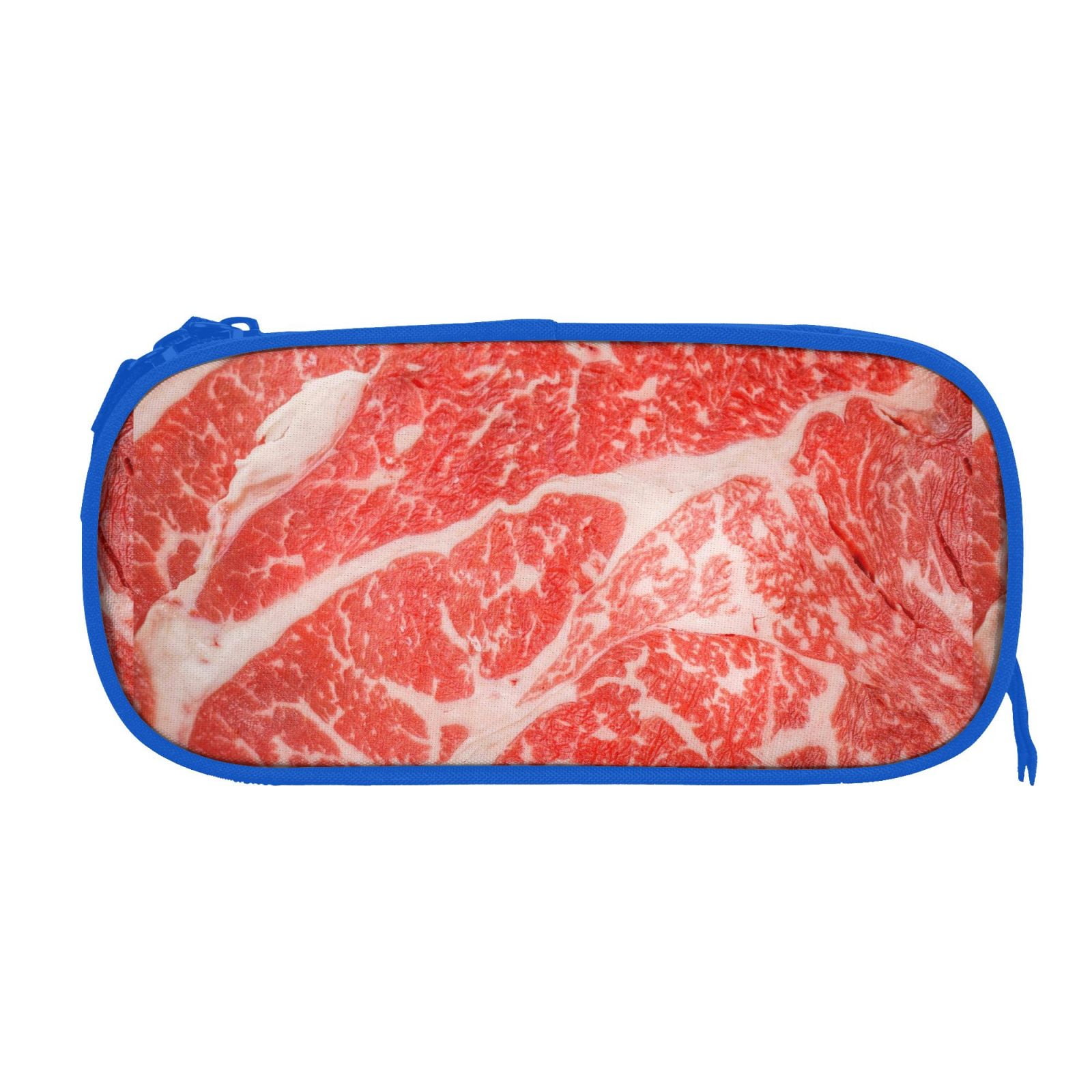 Sigee Beef Steaks for Portable Pencil Pouch with Zipper for Students ...