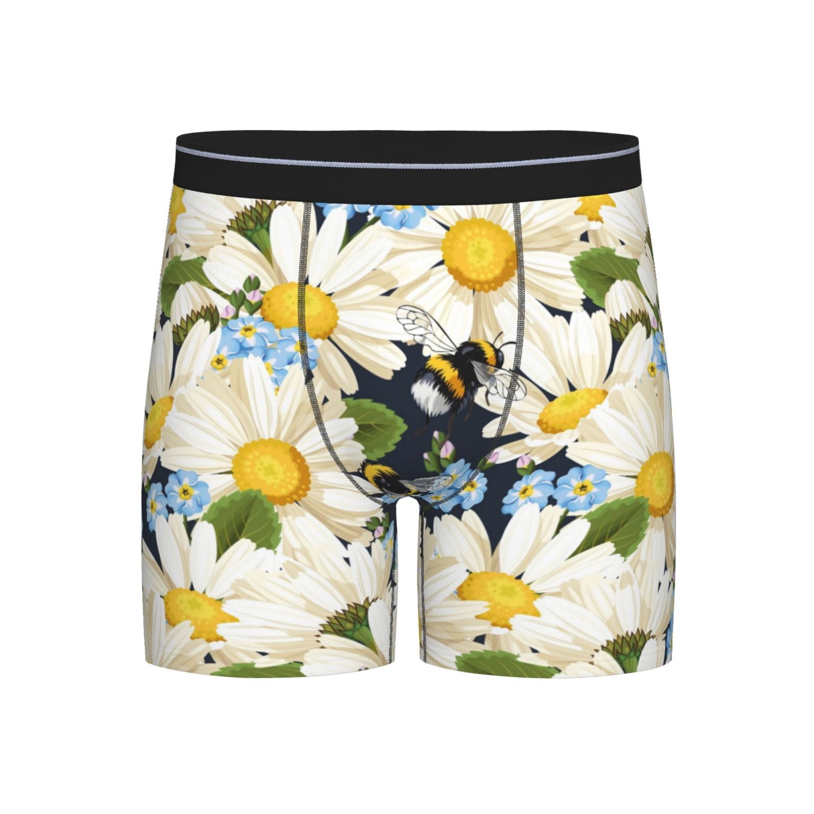 Sigee Bees Collecting Nectar for Men's Boxer Briefs,Moisture Wicking ...