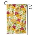 Sigee Bees Honeycomb for Live Happy Decorative Small Garden Flag,Double ...