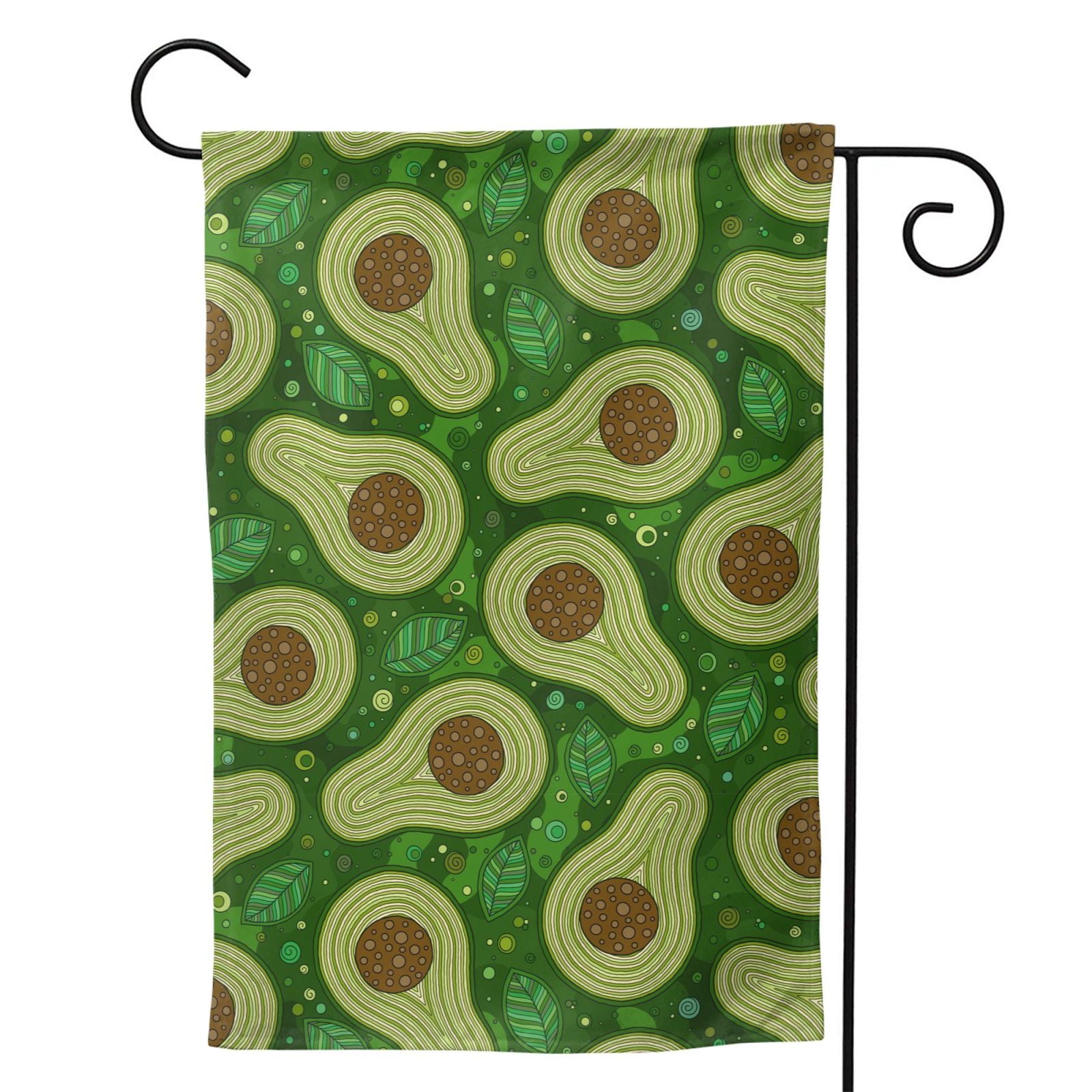 Sigee Big Colorful Avocados for Live Happy Decorative Small Garden Flag ...