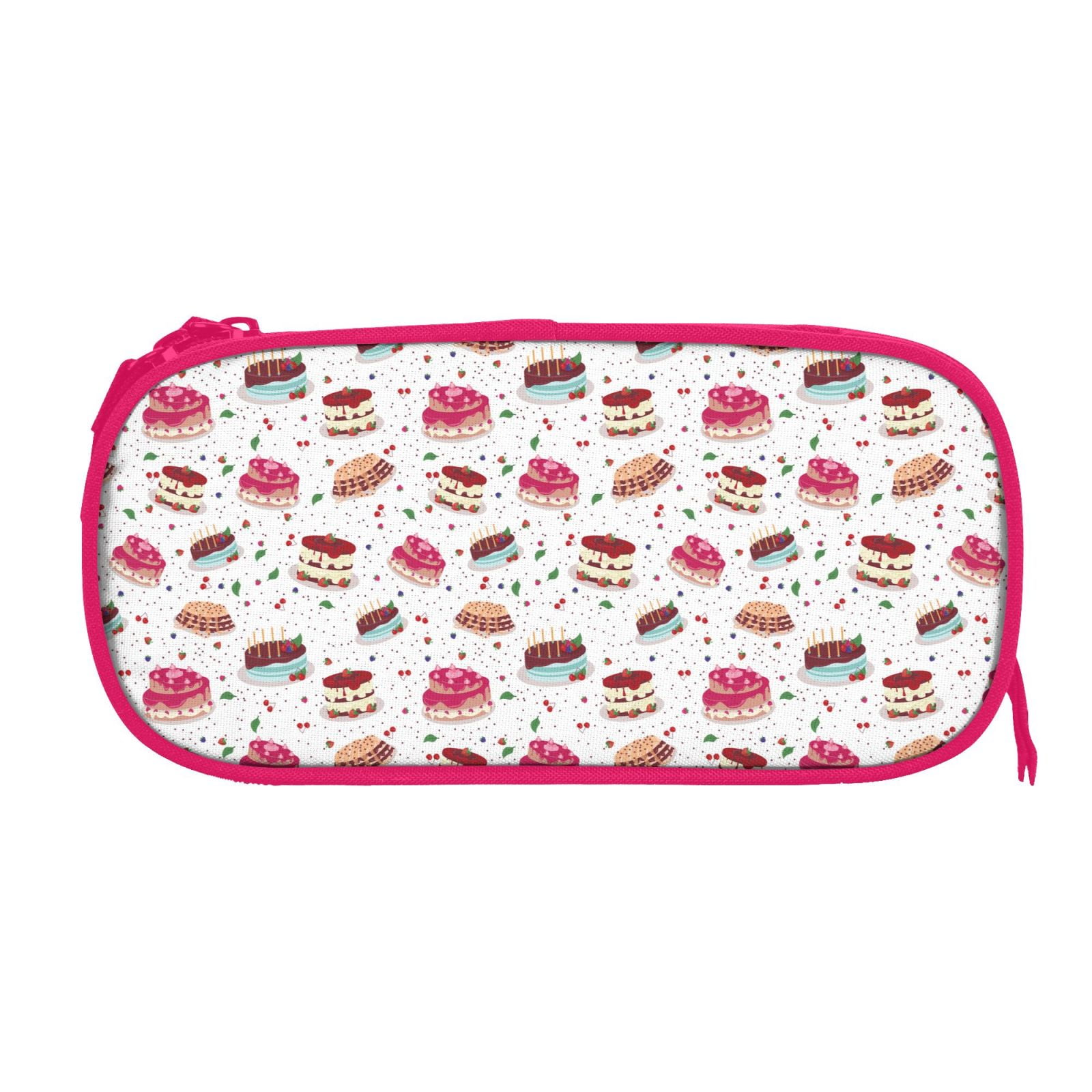 Sigee Birthday Cake for Portable Pencil Pouch with Zipper for Students ...
