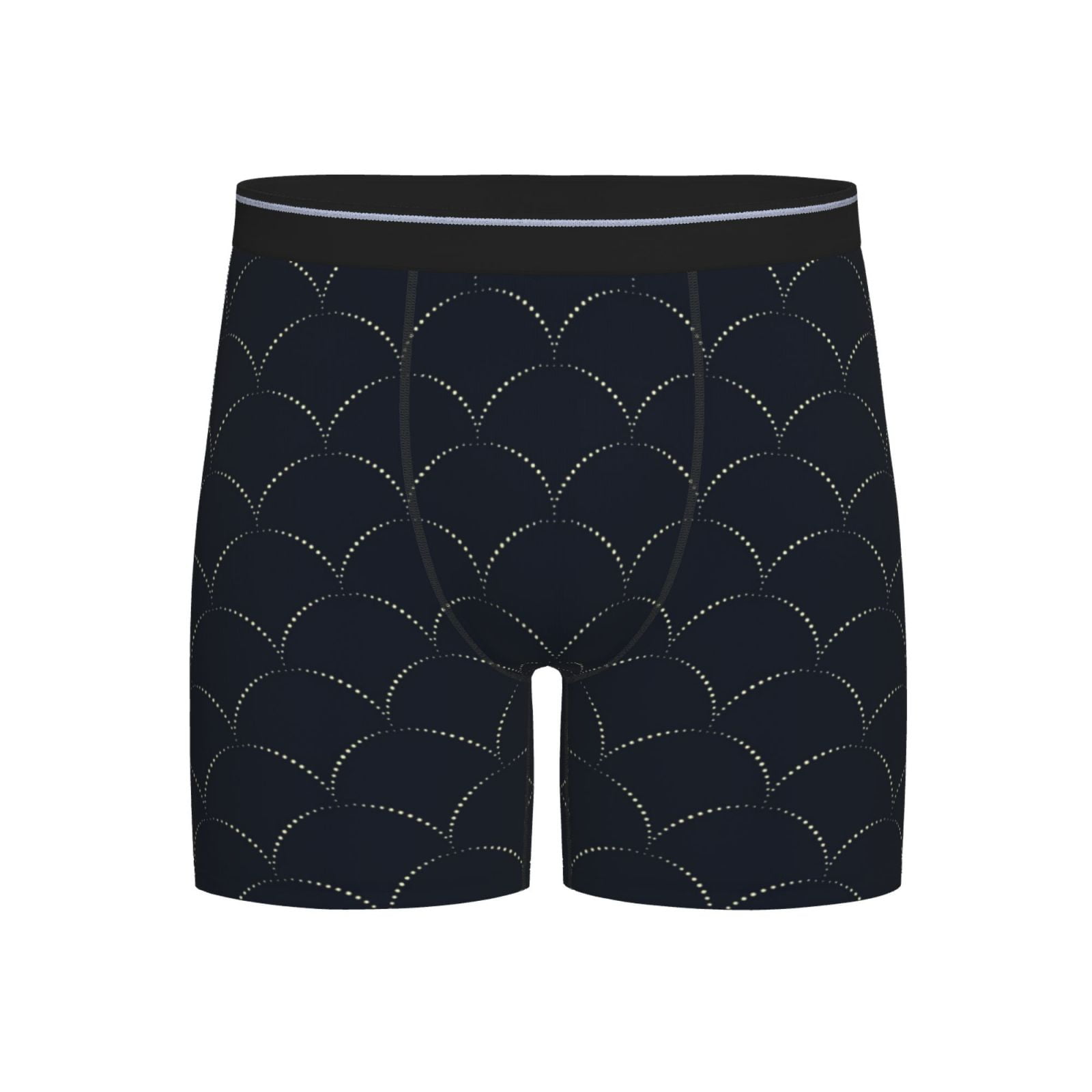 Sigee Black Fish scales for Men's Boxer Briefs,Moisture Wicking and ...