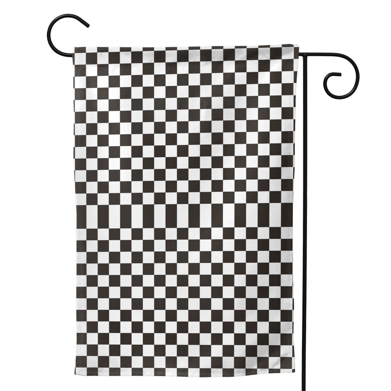 Sigee Black and White Checkerboard for Live Happy Decorative Small ...