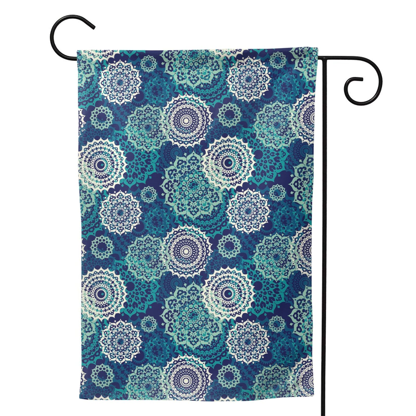 Sigee Bohemian Mandala for Live Happy Decorative Small Garden Flag ...