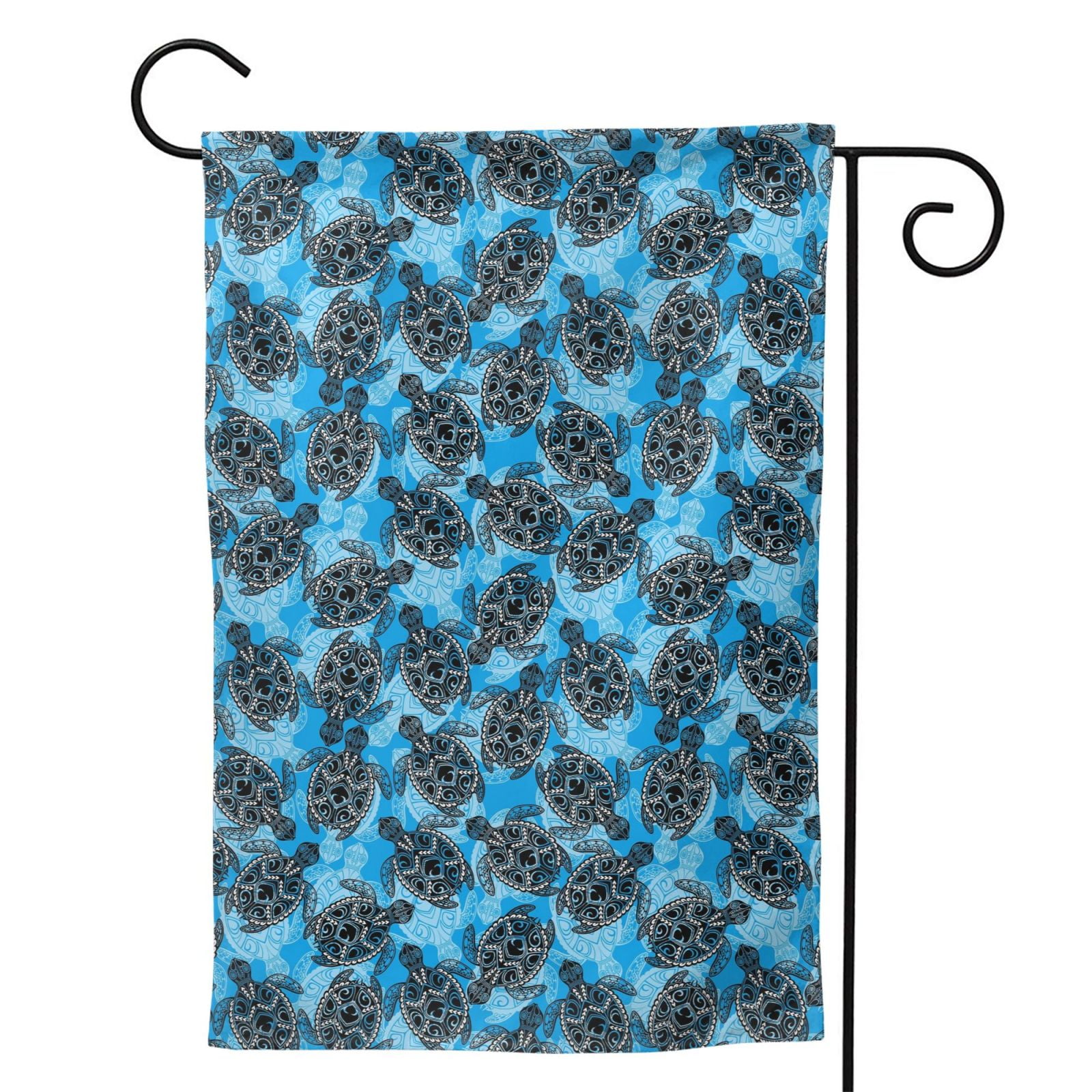 Sigee Bohemian Sea Turtle for Live Happy Decorative Small Garden Flag ...