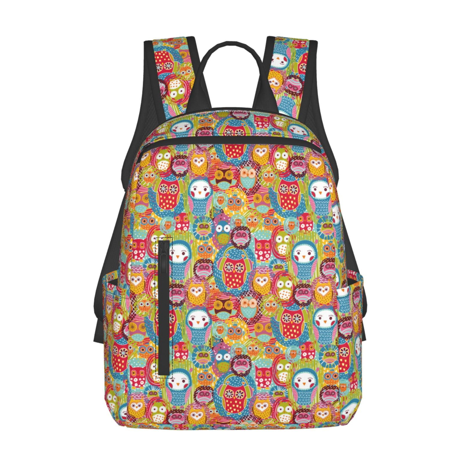 Sigee Boho Cute Owls for Lightweight Backpack for Hiking, Camping, and ...
