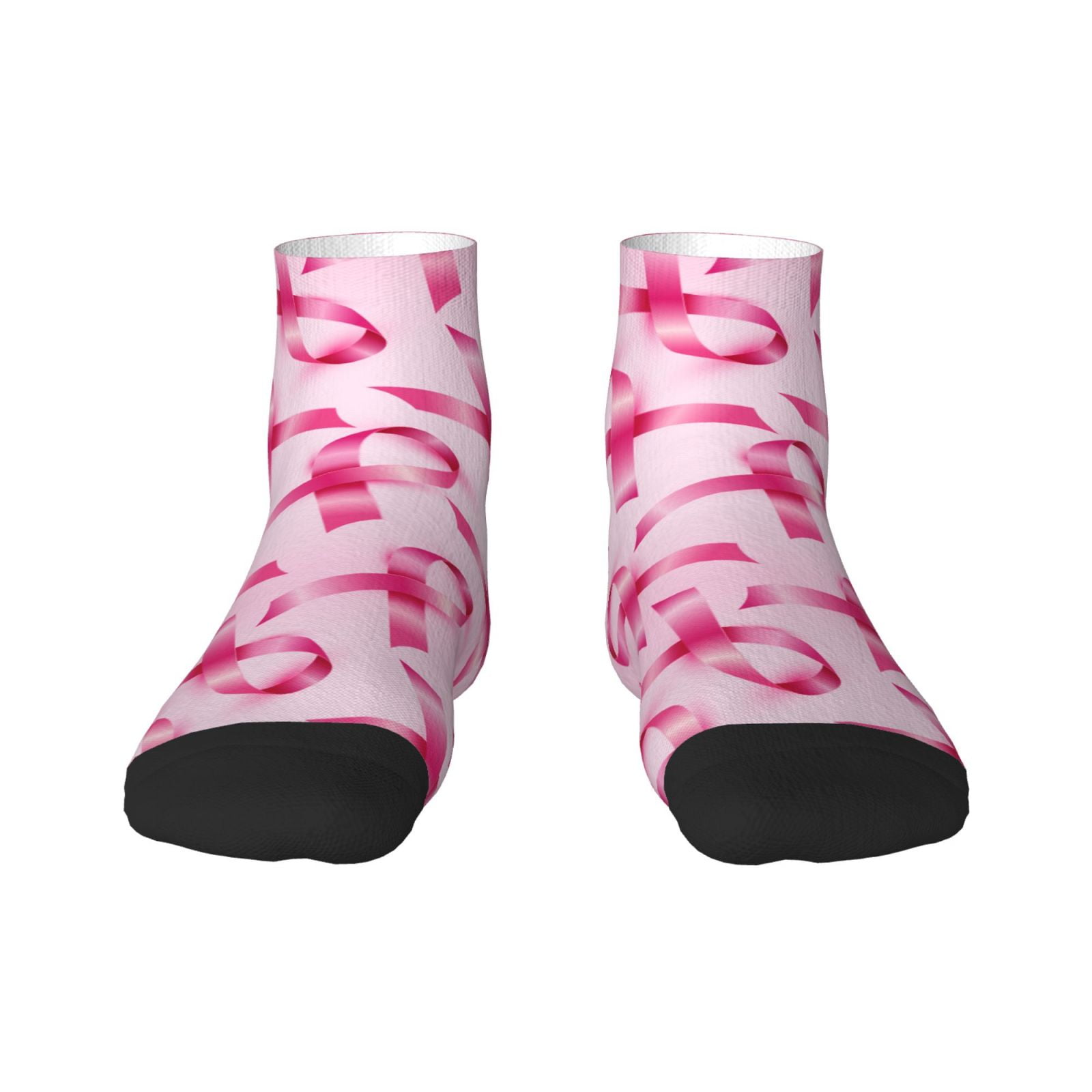 Sigee Breast Cancer Ribbons Awareness for Crew Soft Moisture-wicking ...