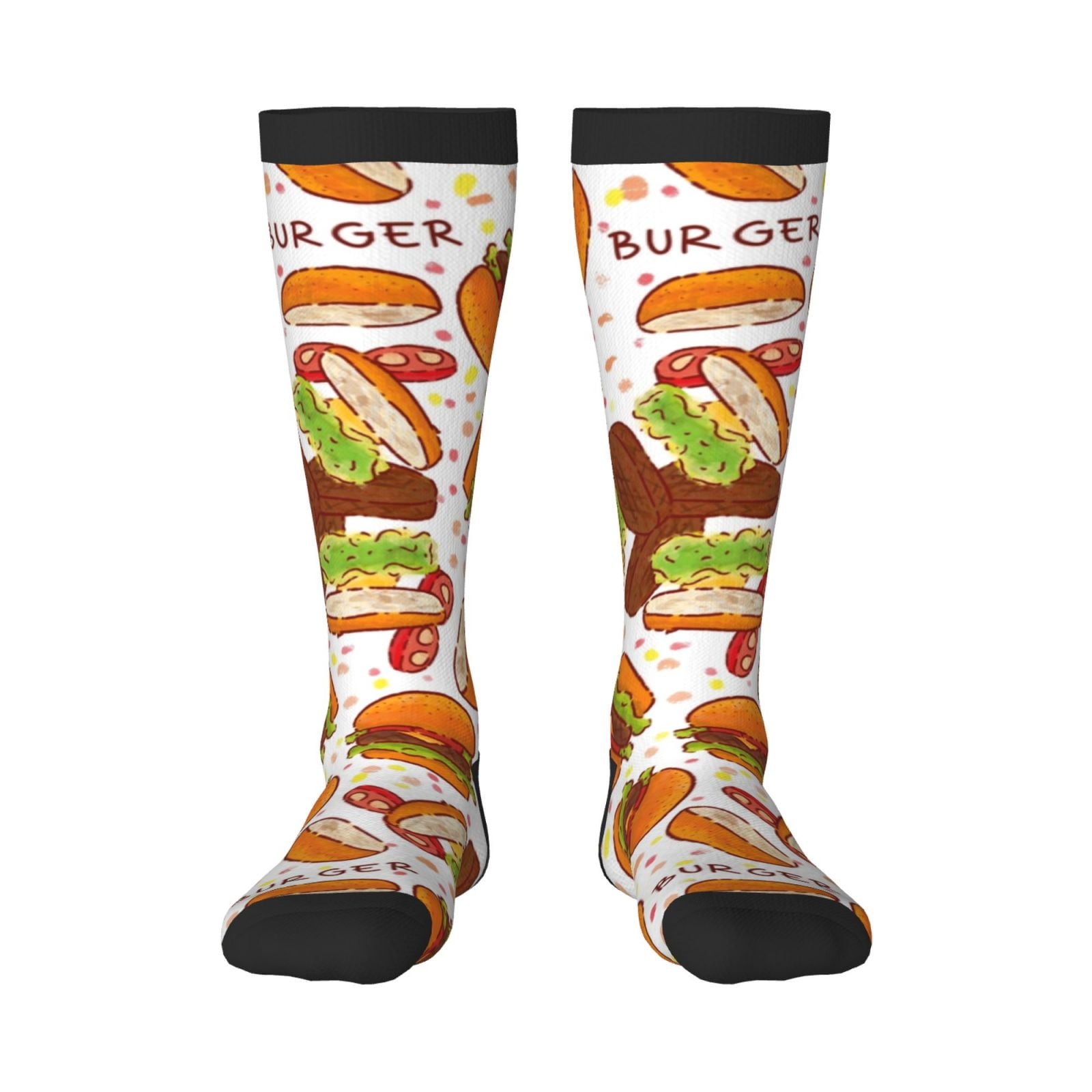 Sigee Burger for Socks for Men Women Gifts for Him Boyfriend Teenage ...