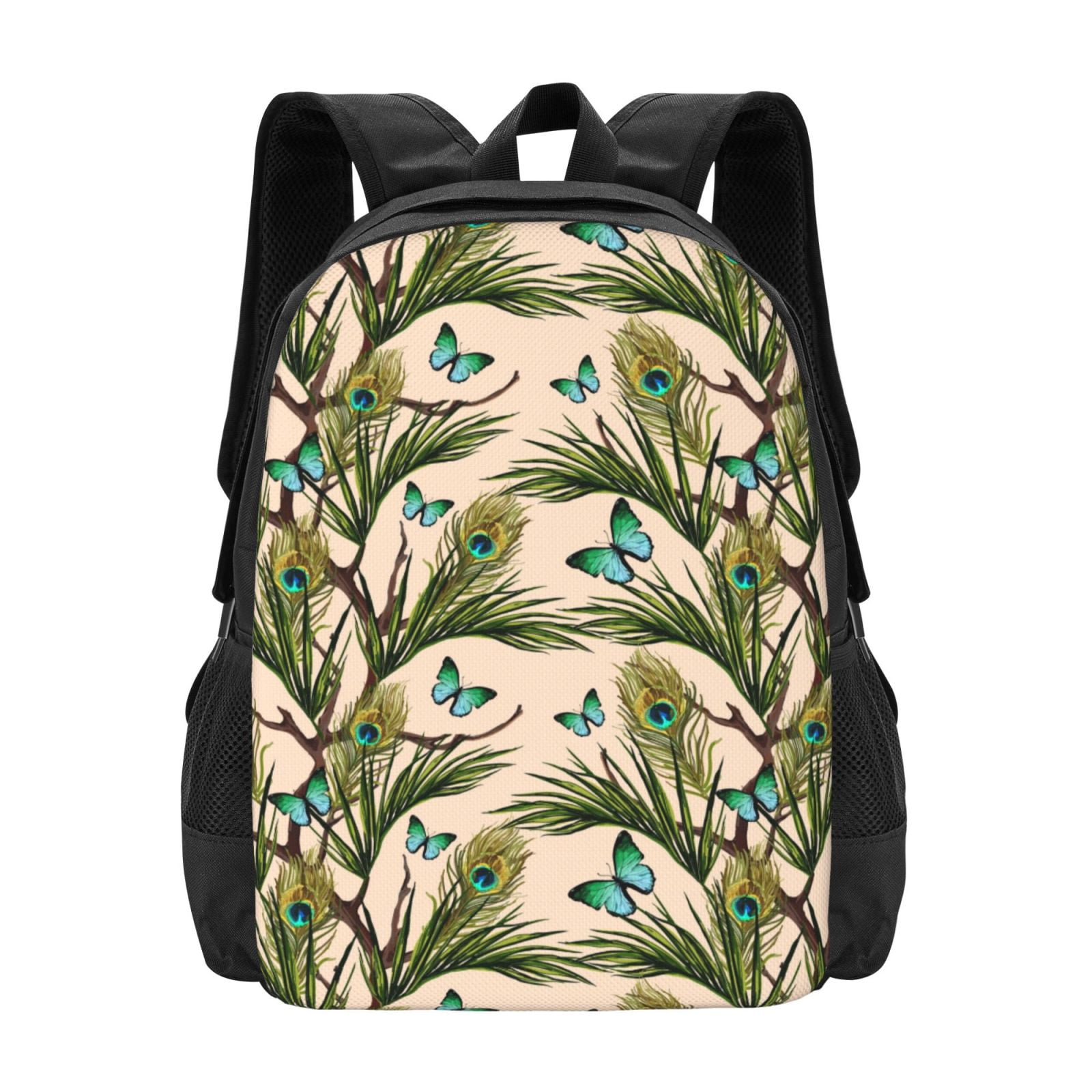 Sigee Butterflies And Peacock Feathers for Simple large capacity ...