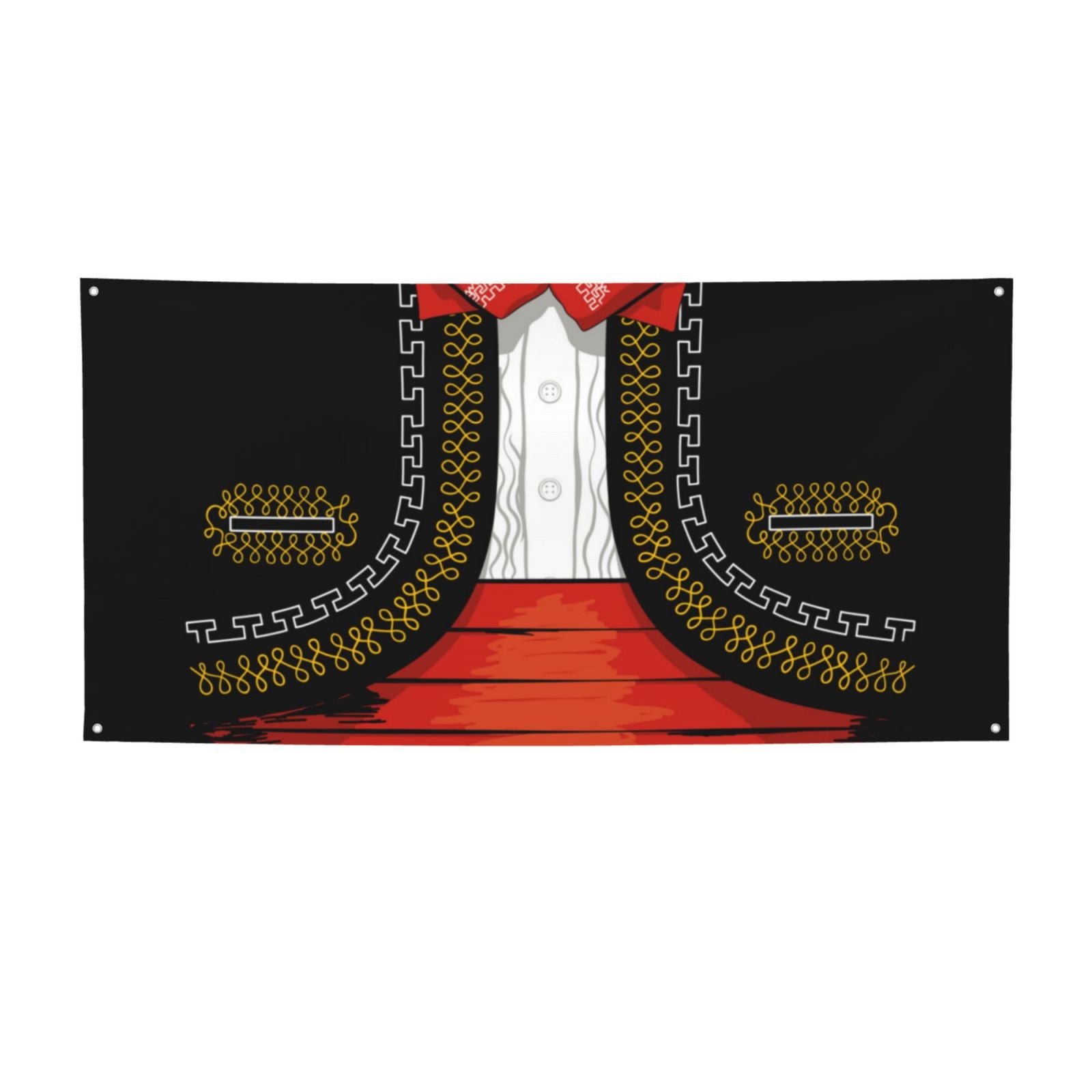Sigee CHARRO SUIT for Large Happy Holiday Banner for Outdoor Indoor ...