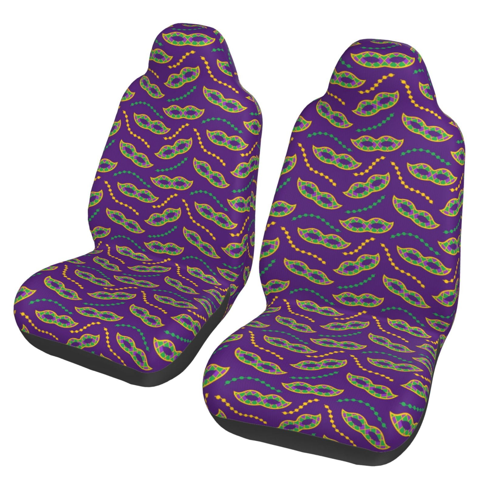 Sigee Carnival Masks and Beads for Universal Car Seat Covers, Premium ...