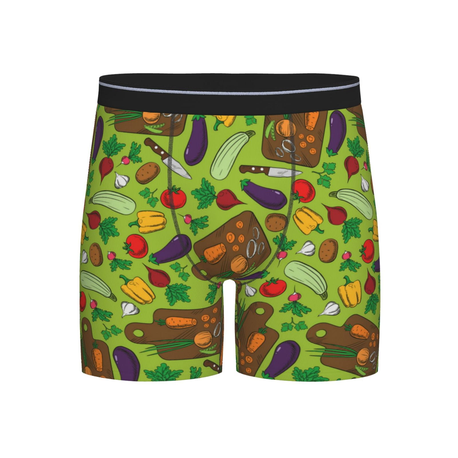 Sigee Carrot Eggplant for Men's Boxer Briefs,Moisture Wicking and ...
