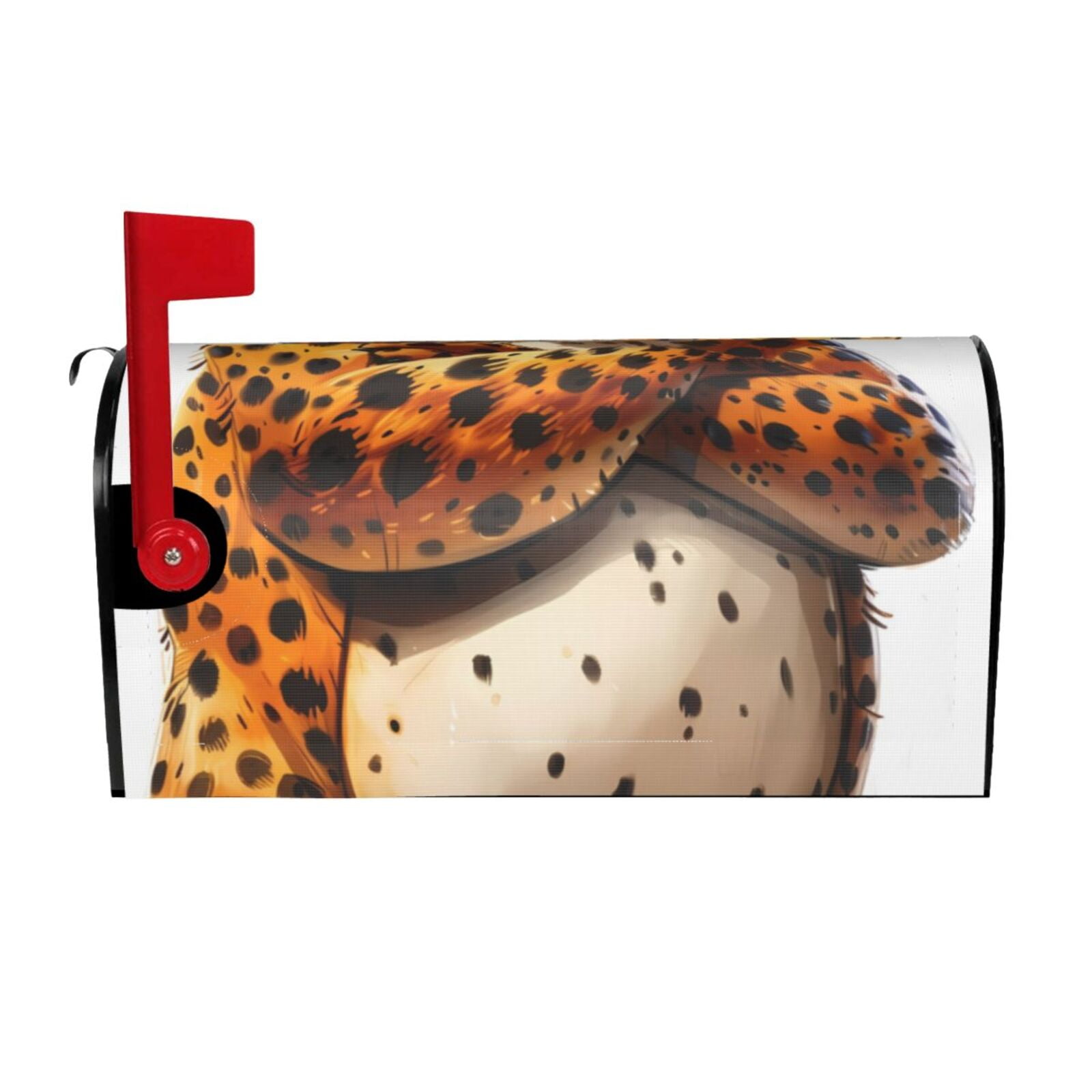 Sigee Cartoon Cheetah With Attitude for Mailbox Cover Magnetic ...