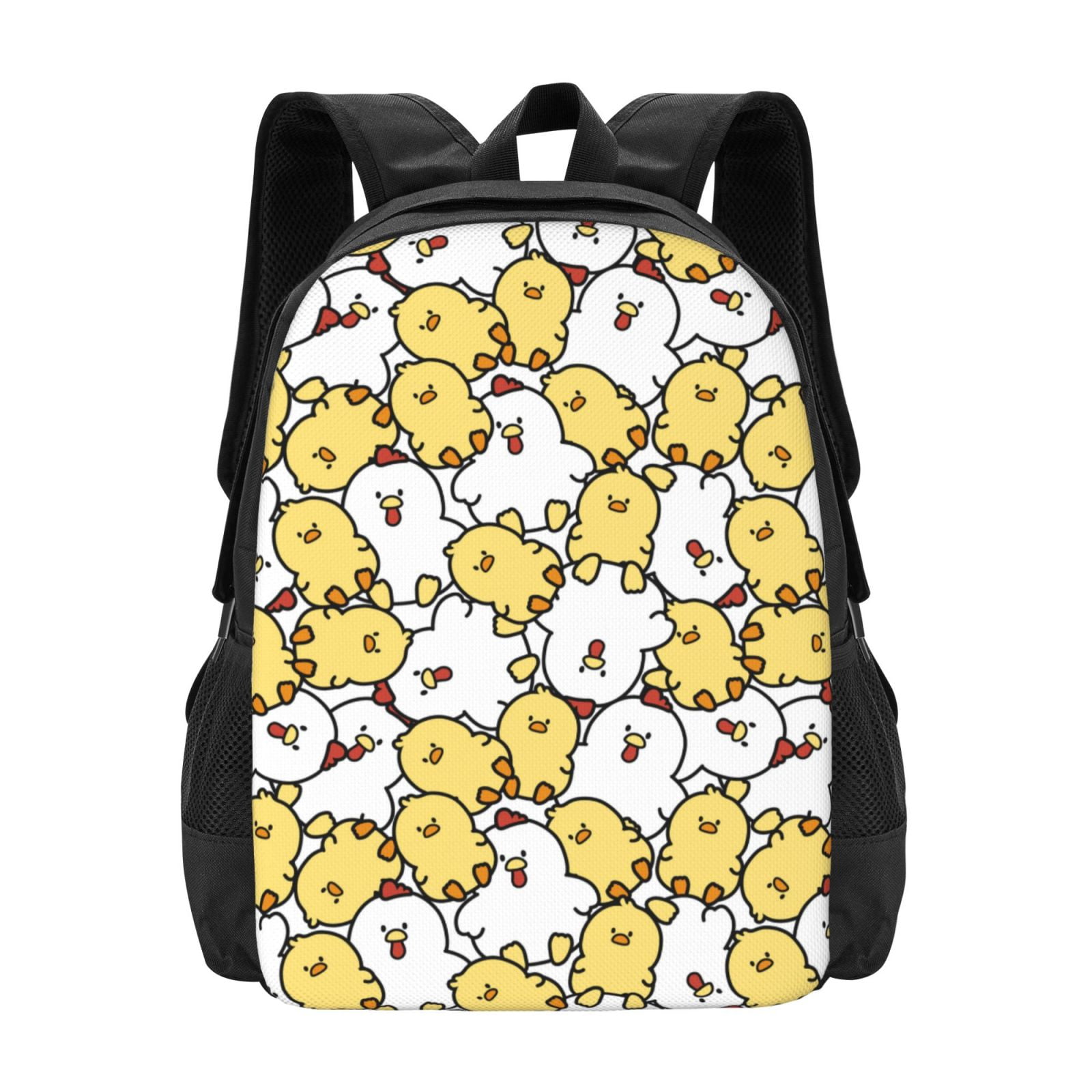 Sigee Cartoon Chicken for Simple large capacity backpack Travel Laptop ...