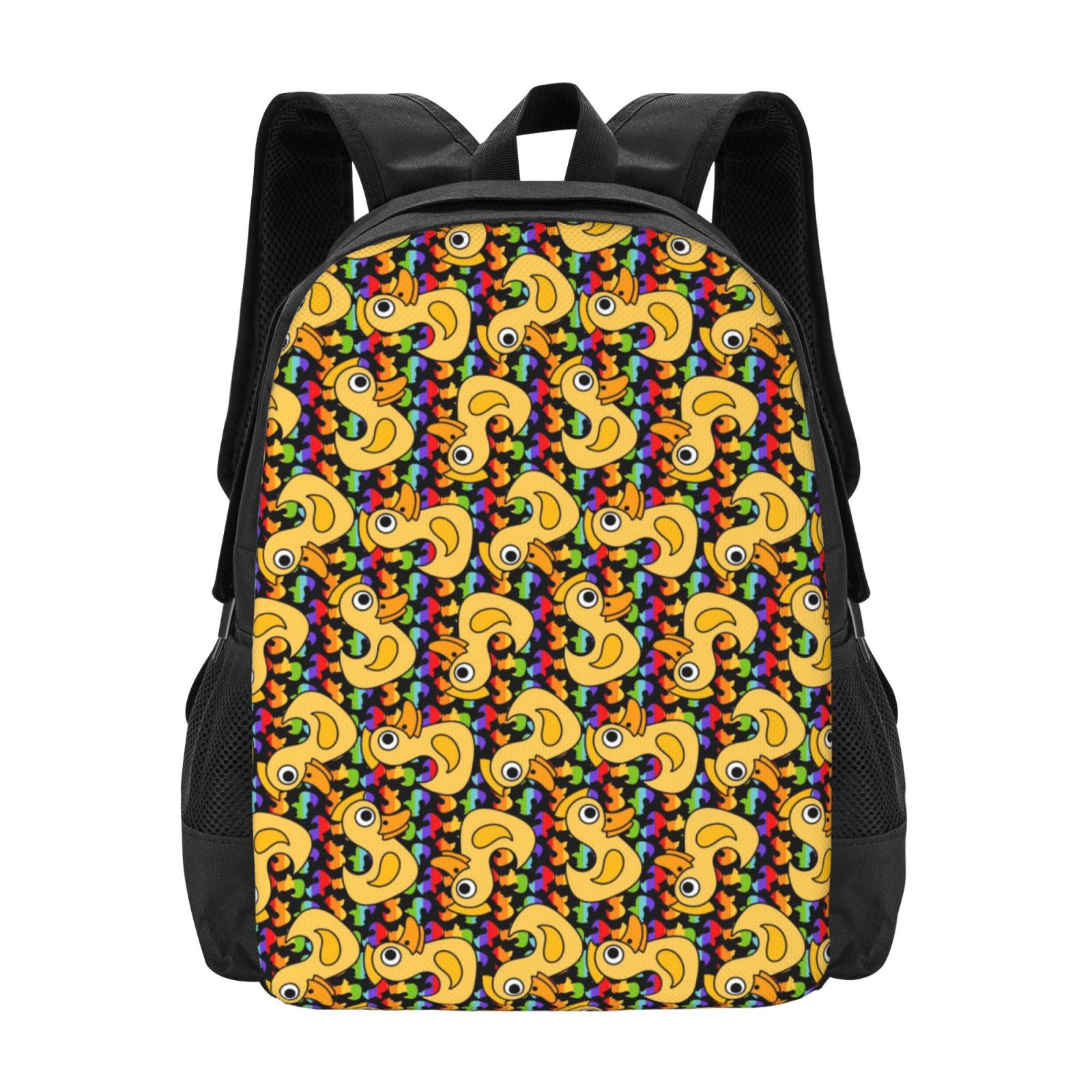 Sigee Cartoon Ducks for Simple large capacity backpack Travel Laptop ...