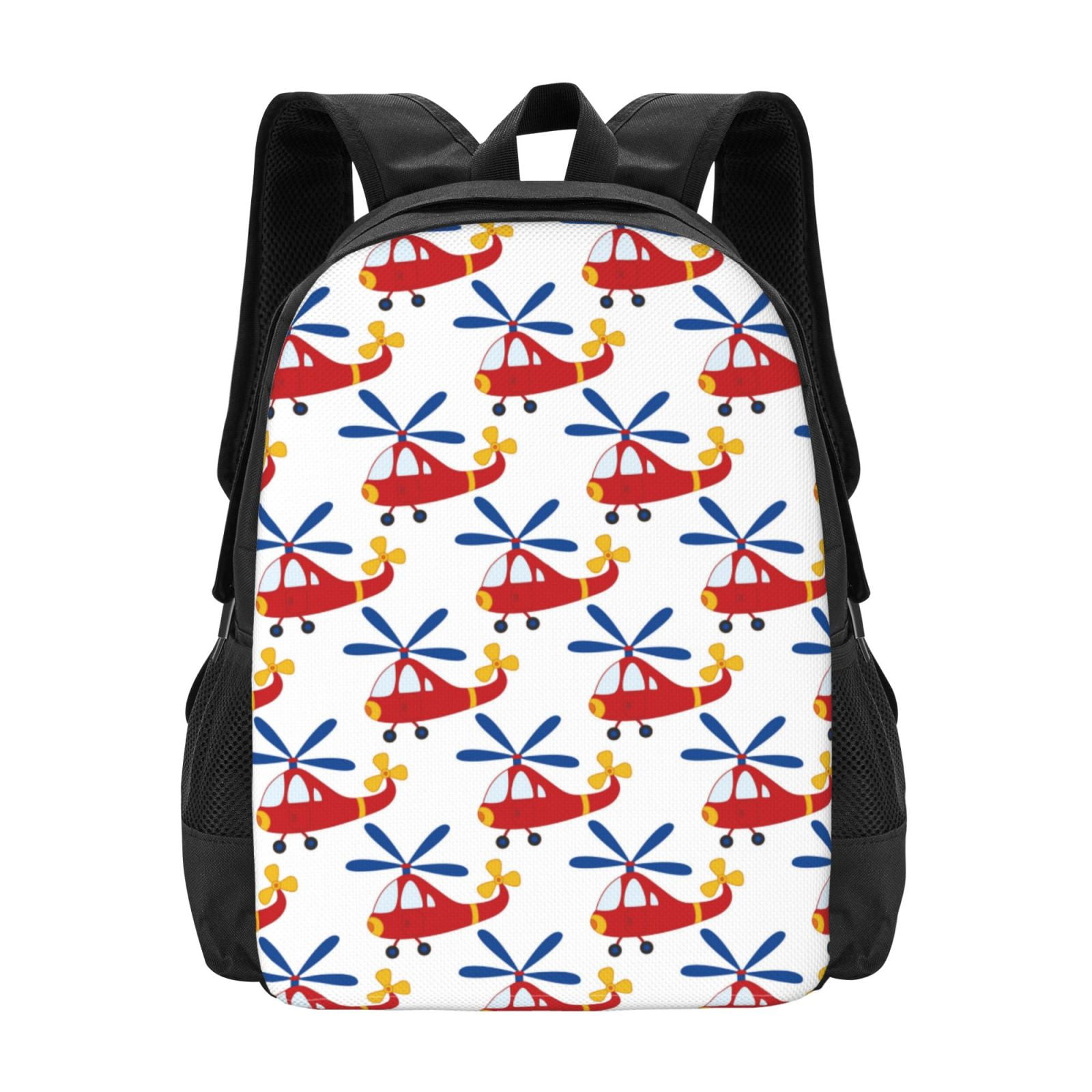 Sigee Cartoon Helicopter for Simple large capacity backpack Travel ...