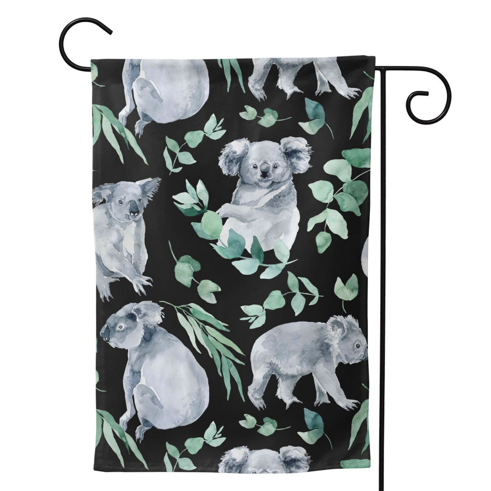 Sigee Cartoon Koala Bear for Live Happy Decorative Small Garden Flag ...