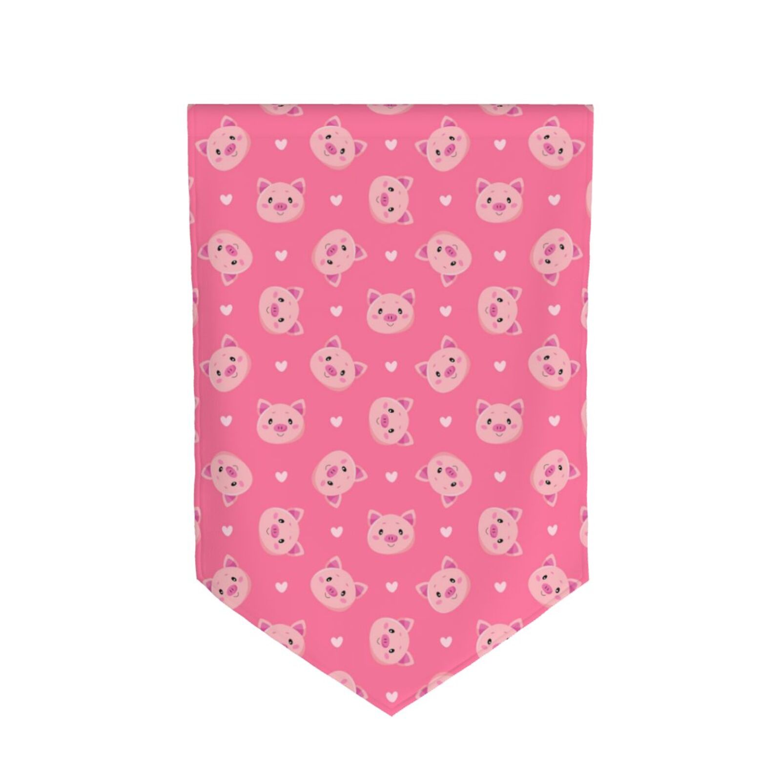 Sigee Cartoon Pigs and Hearts Printed Flag12.5 * 18in Outdoor Yard ...