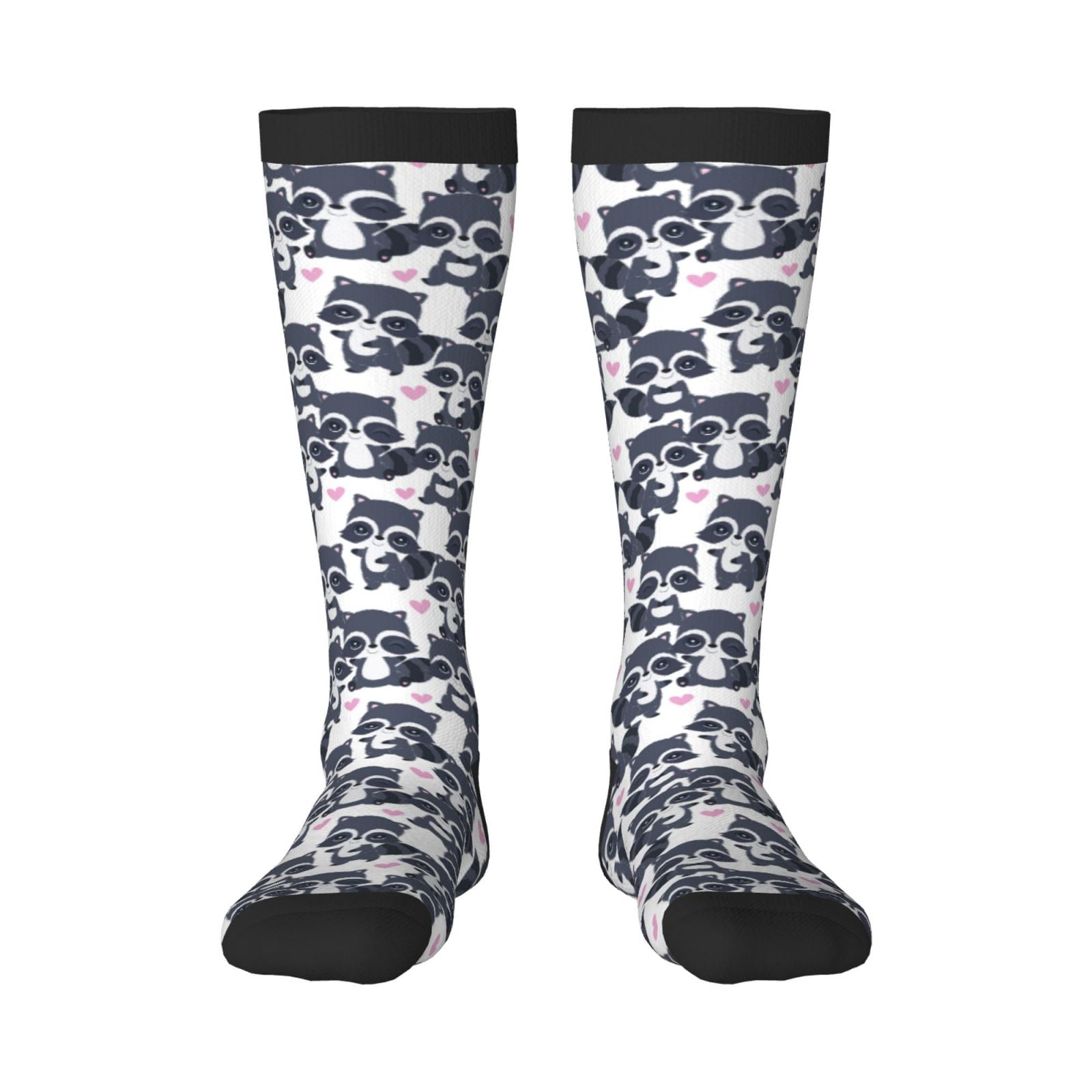 Sigee Cartoon Raccoon for Socks for Men Women Socks Stocking ...