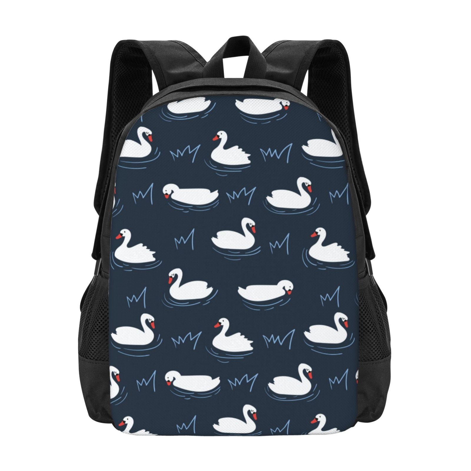 Sigee Cartoon Swan for Simple large capacity backpack Travel Laptop ...