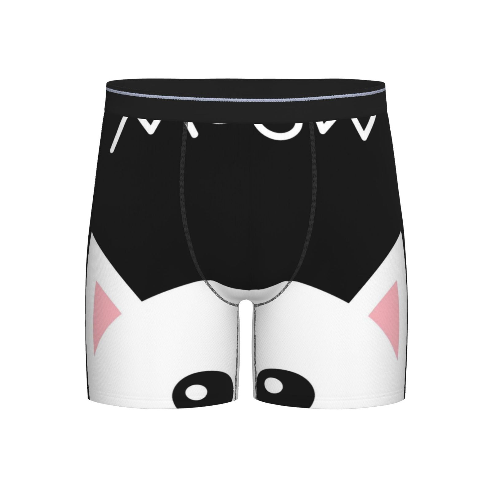 Sigee Cat Meow for Men's Boxer Briefs,Moisture Wicking and Breathable Medium - Walmart.com