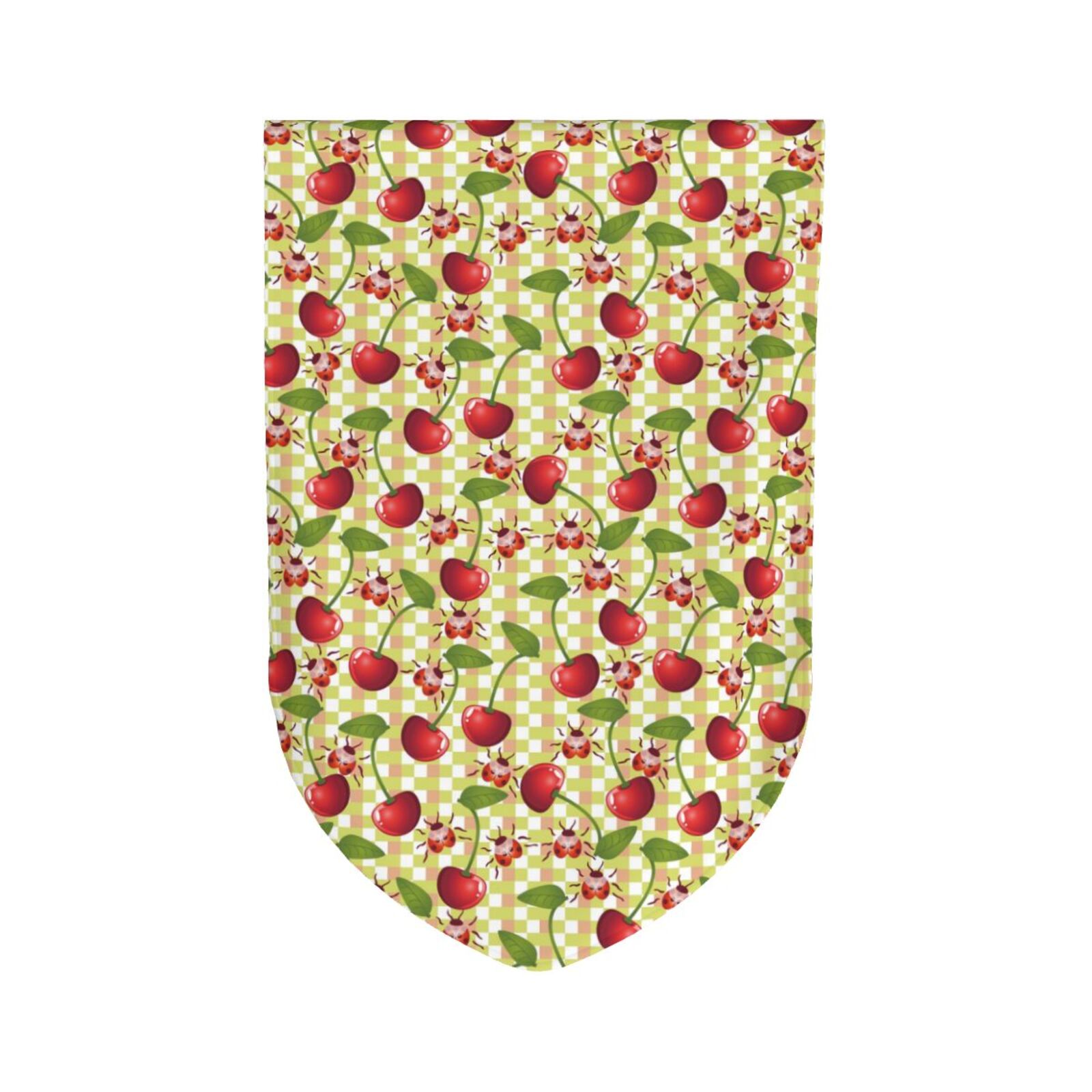 Sigee Cherries and Ladybirds Printed Flag12.5 * 18in Outdoor Yard Flags ...