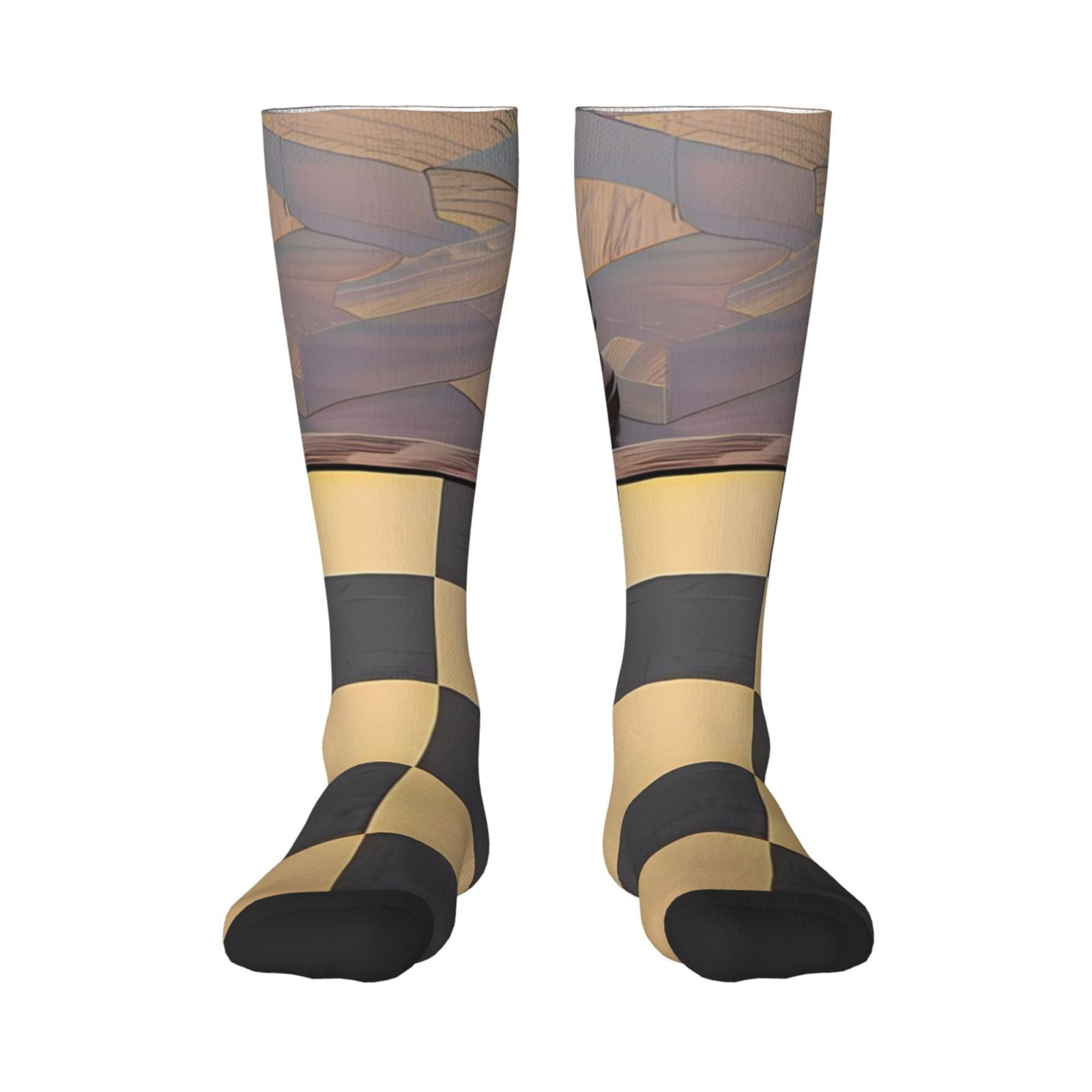 Sigee Chess Board With Pawns for Socks for Men Women Socks Stocking ...