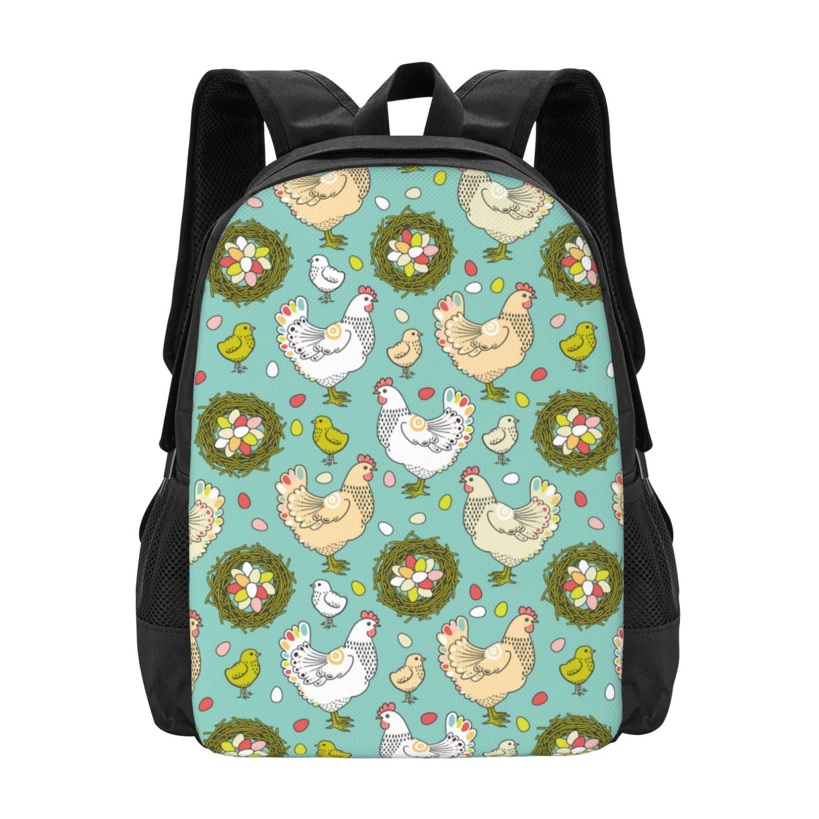 Sigee Chicken Laying Eggs for Simple large capacity backpack Travel ...
