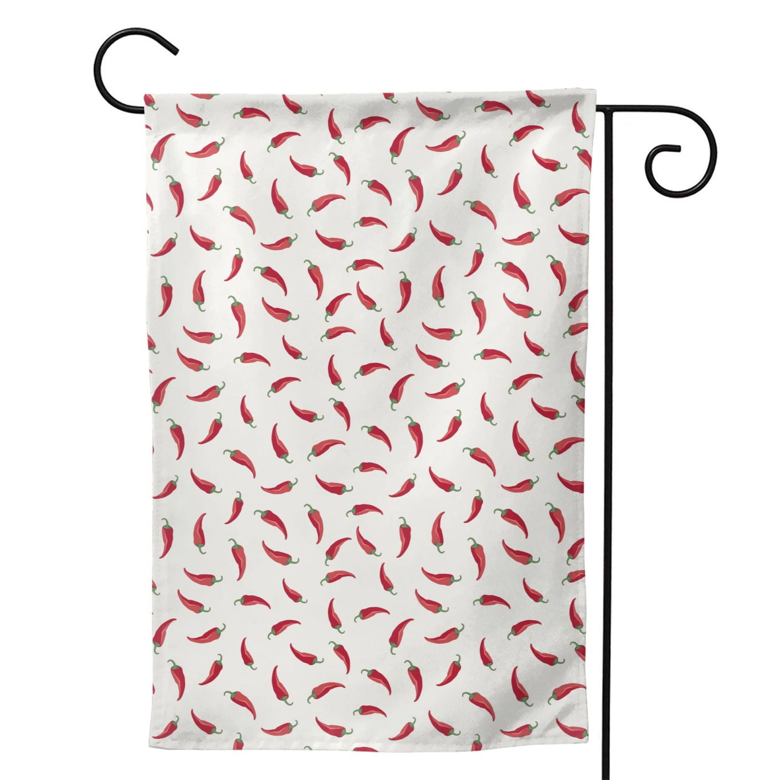 Sigee Chili for Live Happy Decorative Small Garden Flag,Double Sided ...