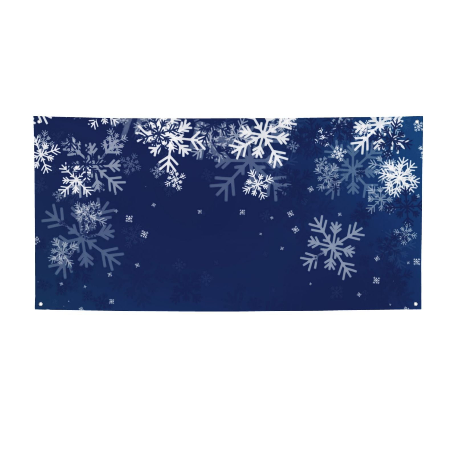 Sigee Christmas Blue for Large Happy Holiday Banner for Outdoor Indoor ...