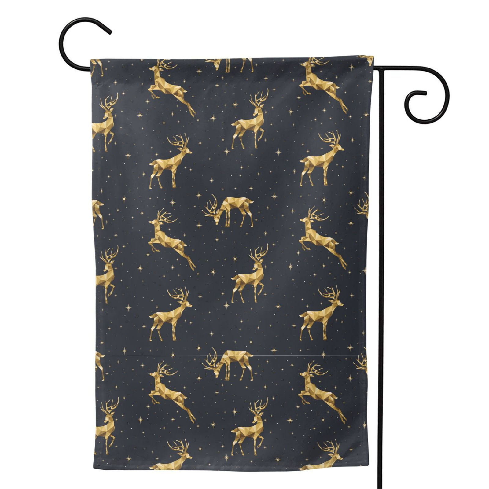 Sigee Christmas Deers for Live Happy Decorative Small Garden Flag ...