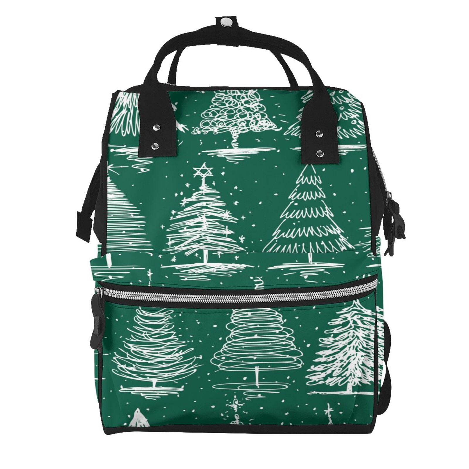 Sigee Christmas Trees for Premium Mummy Backpack – Waterproof, Stylish ...