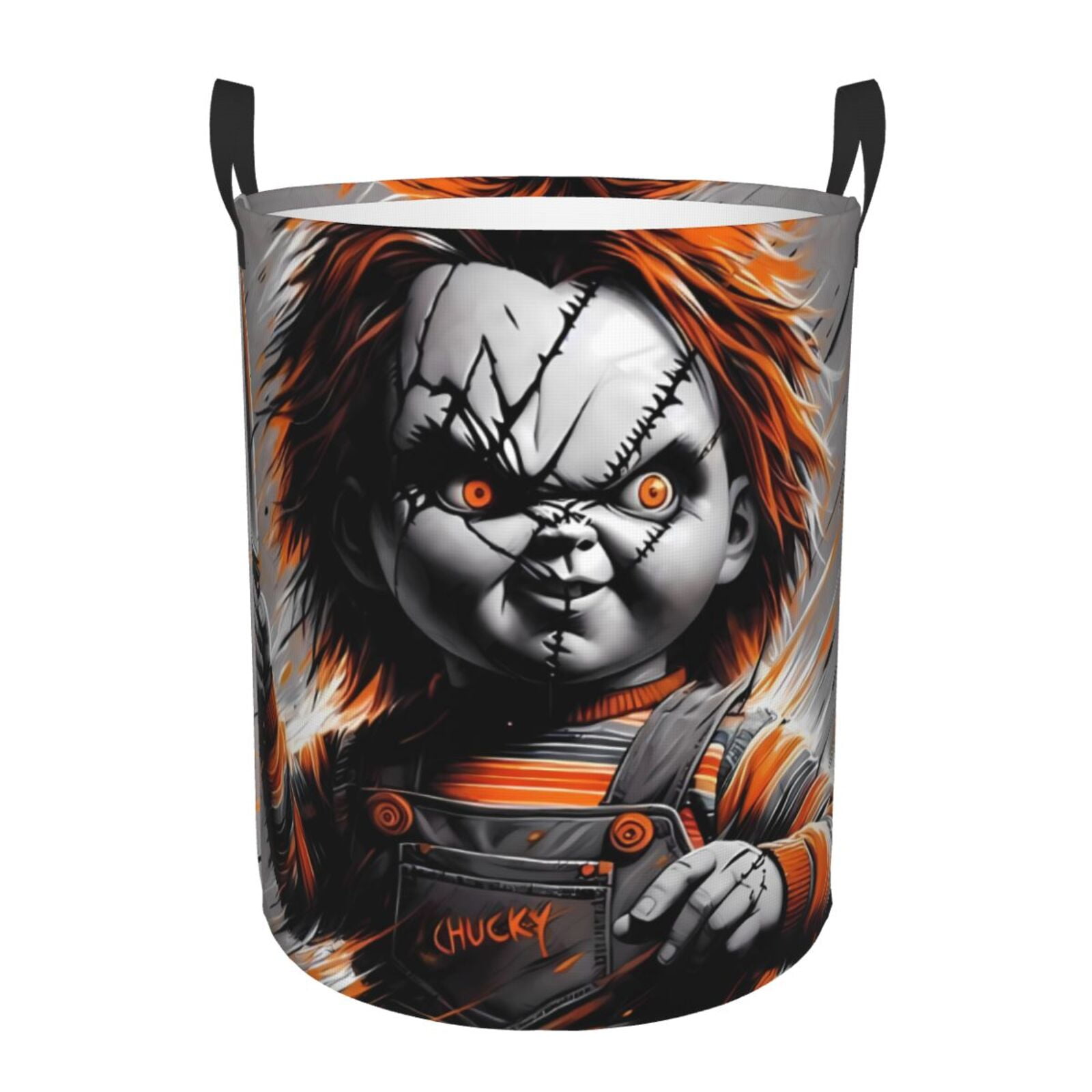 Sigee Chucky Am Print Basket for Clothes Basket for Living Room Bedroom ...