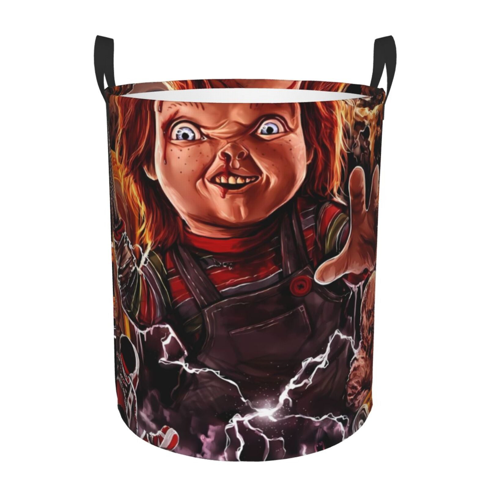 Sigee Chucky Ax Print Basket for Clothes Basket for Living Room Bedroom ...