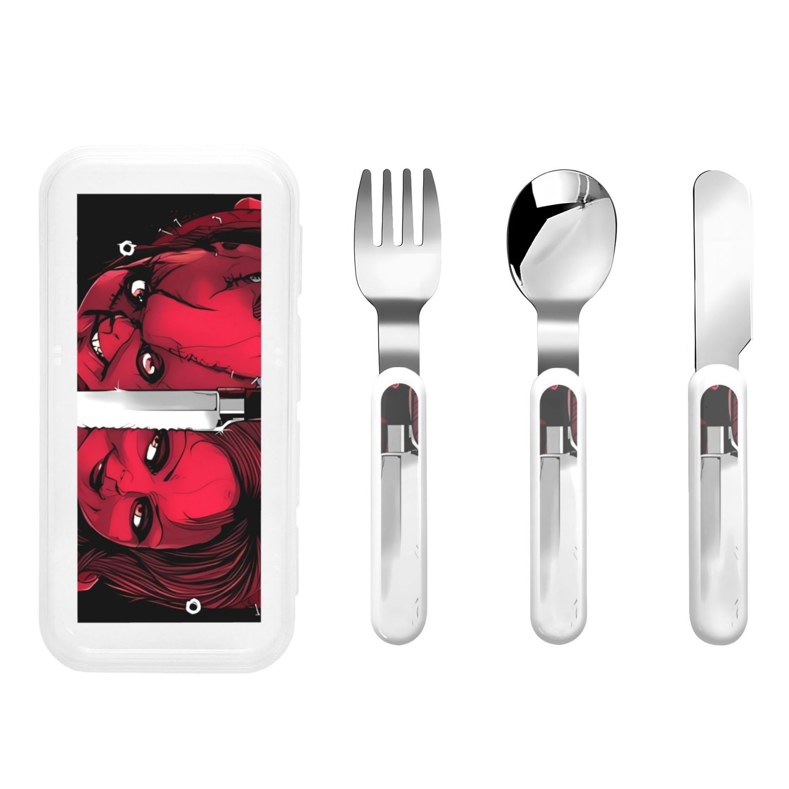 Sigee Chucky Bg for Kids Silverware | Stainless Steel Childrens Safe ...